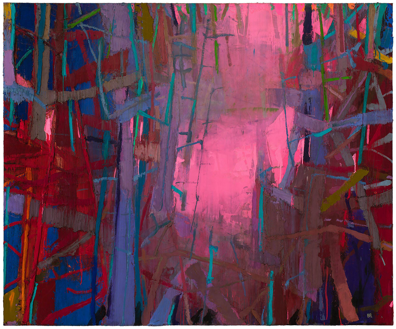 Brian Rutenberg, BANNER OF THE COAST (ICELIGHT), 2022 | Jerald Melberg