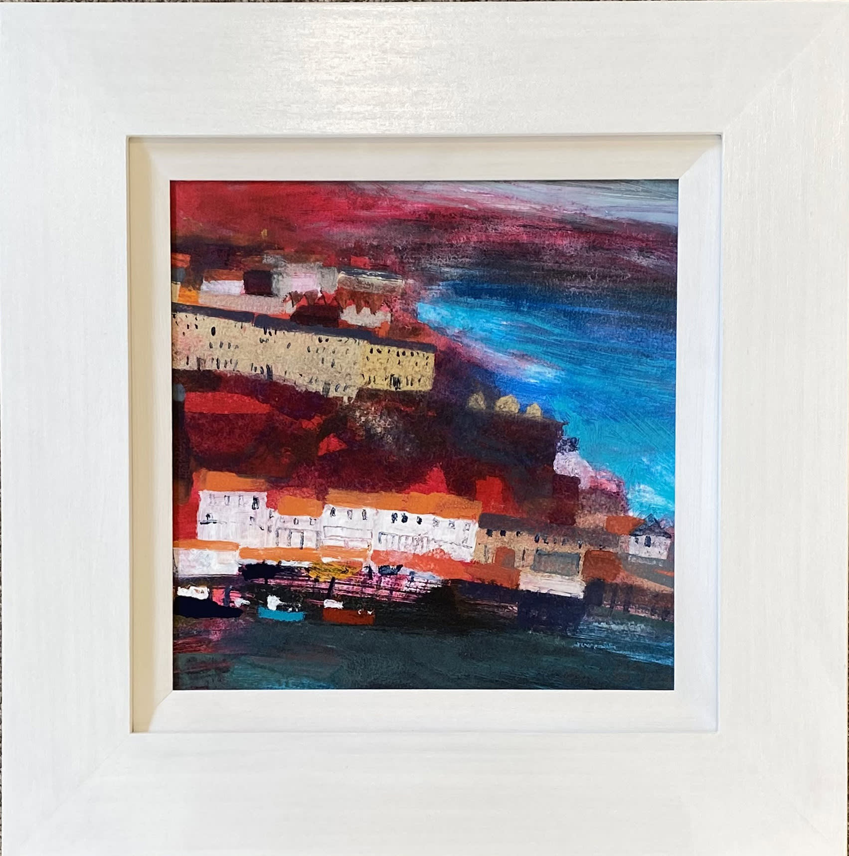 Caroline Bailey RSW, From the east cliff Whitby | John Noott Online Art ...