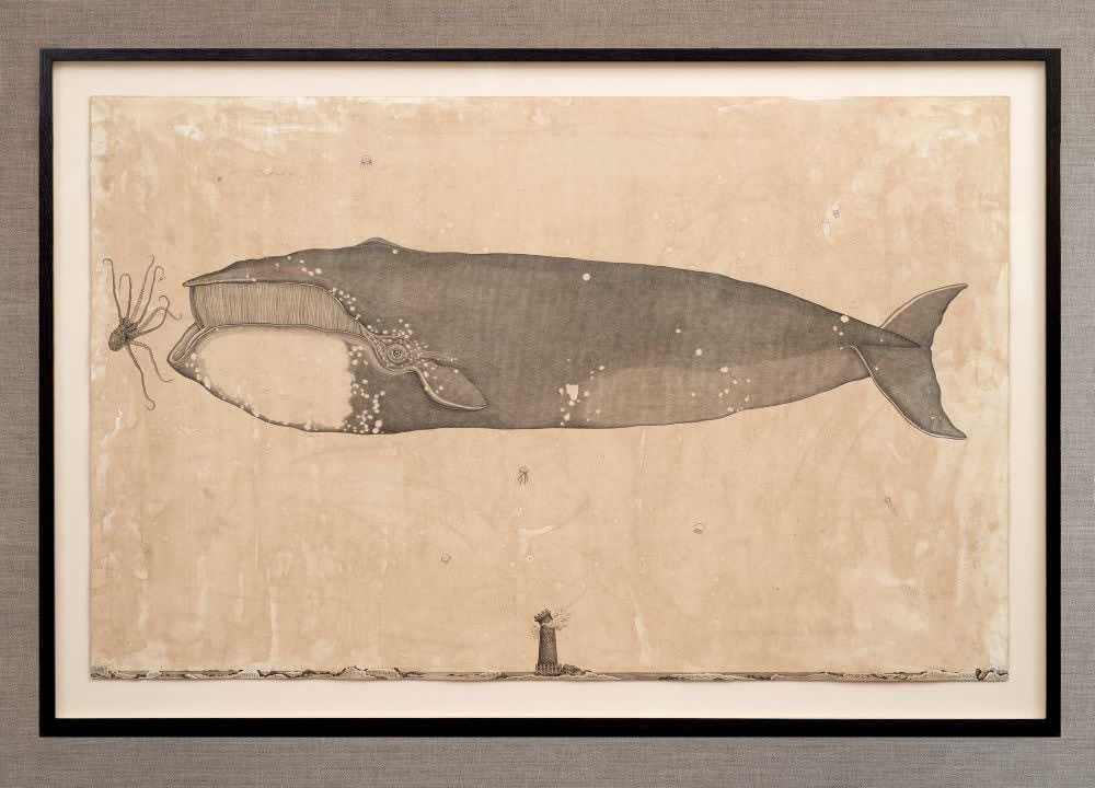 Andrea Collesano, MAGNUS BALAENA MYSTICETUS (Whale), 2025 | Jonathan Cooper