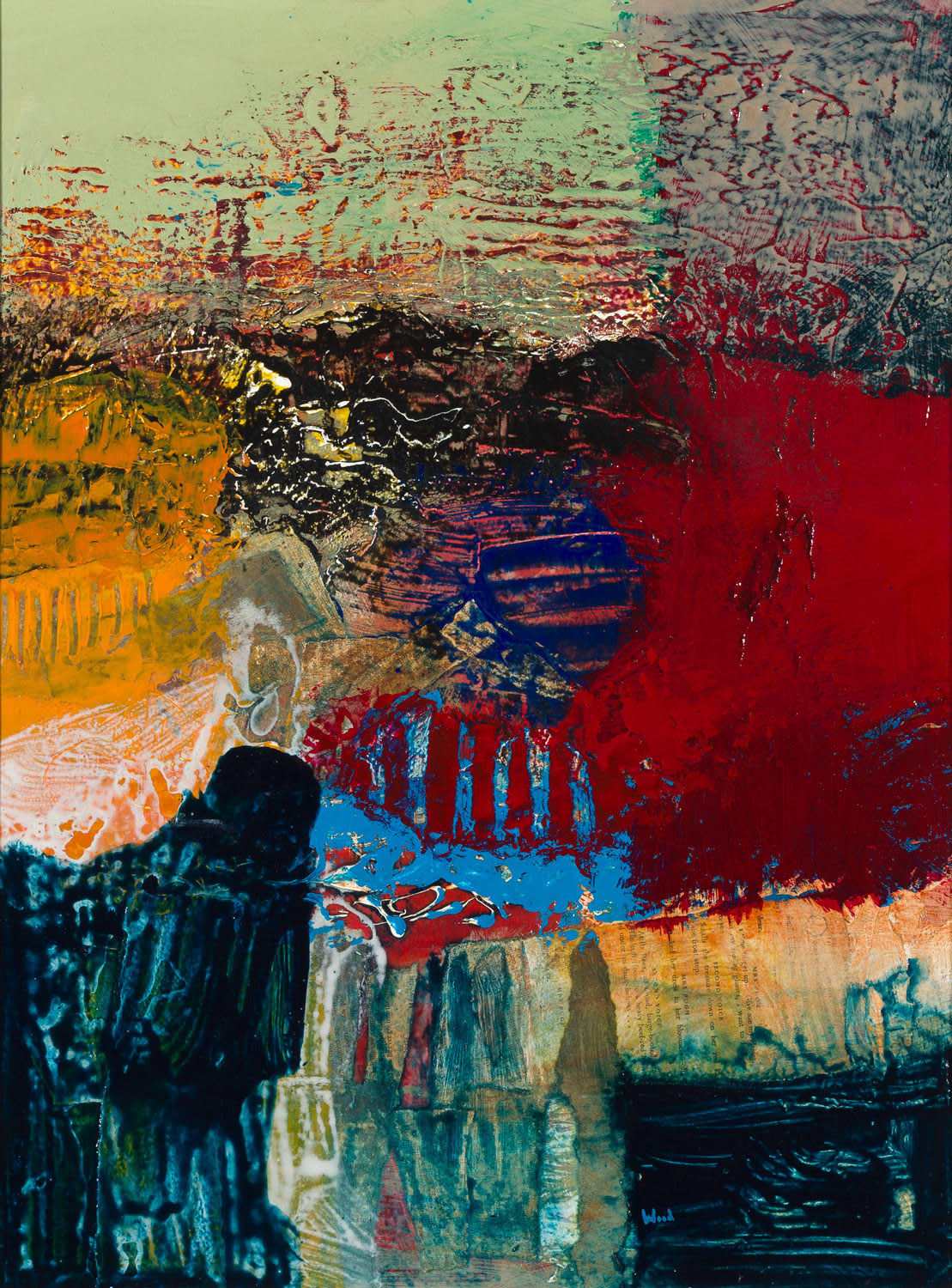 Christopher Wood RSW, The Sliding Sea, 2023 | Kilmorack Gallery