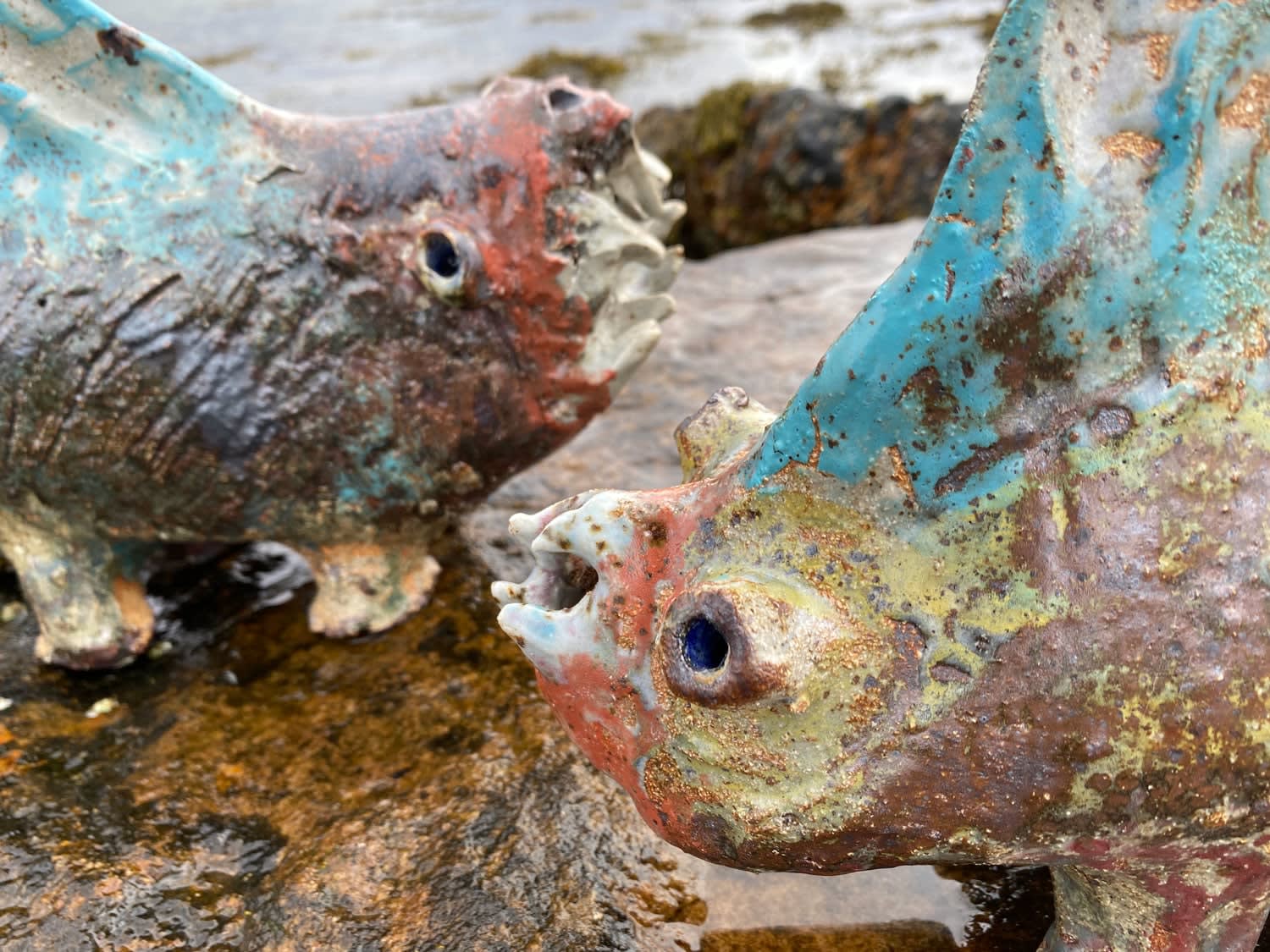 Lotte Glob, Sea Creature (Gobble), 2022 | Kilmorack Gallery