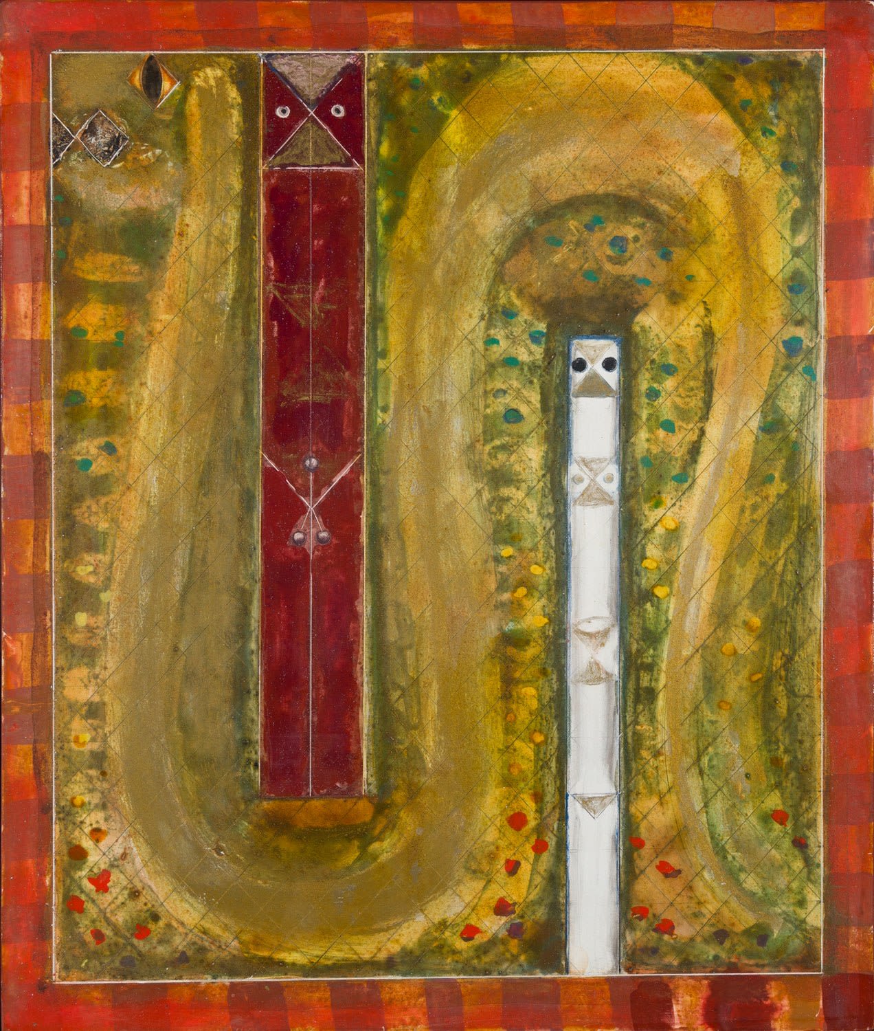 Nicola Moss, Adam and Eve Transforming, 2024 | Kilmorack Gallery