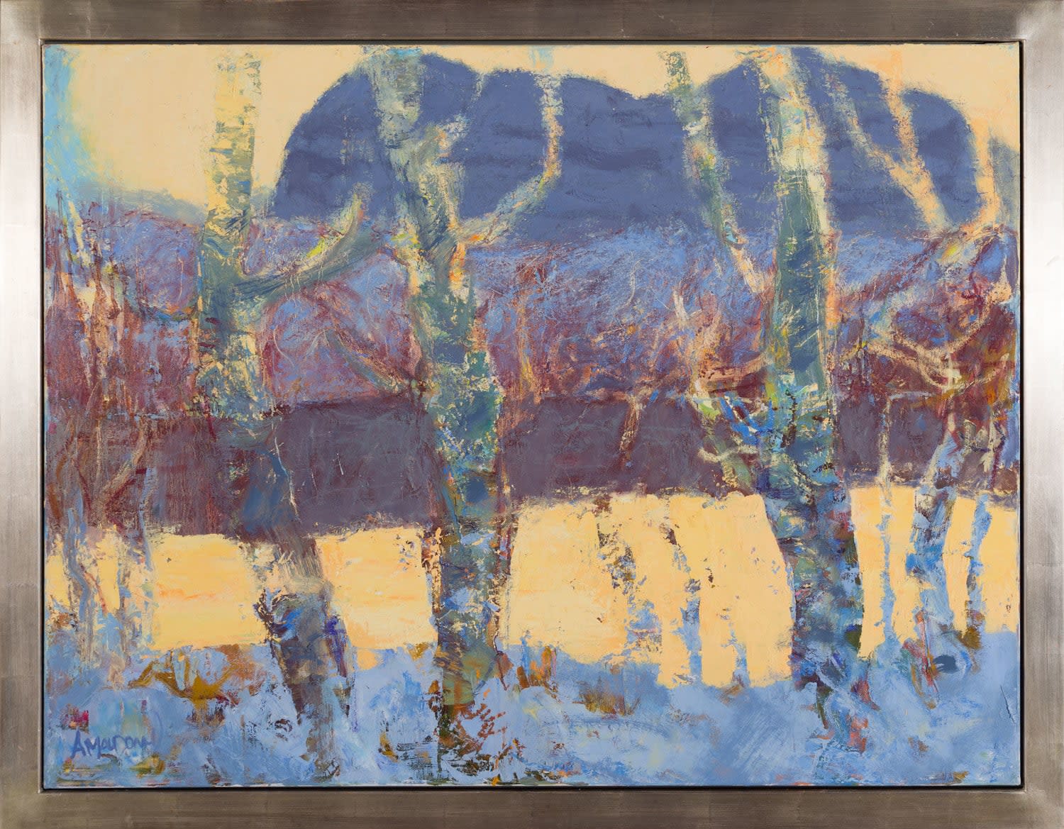 Allan MacDonald, Snowcloud, Suliven, 2025 | Kilmorack Gallery