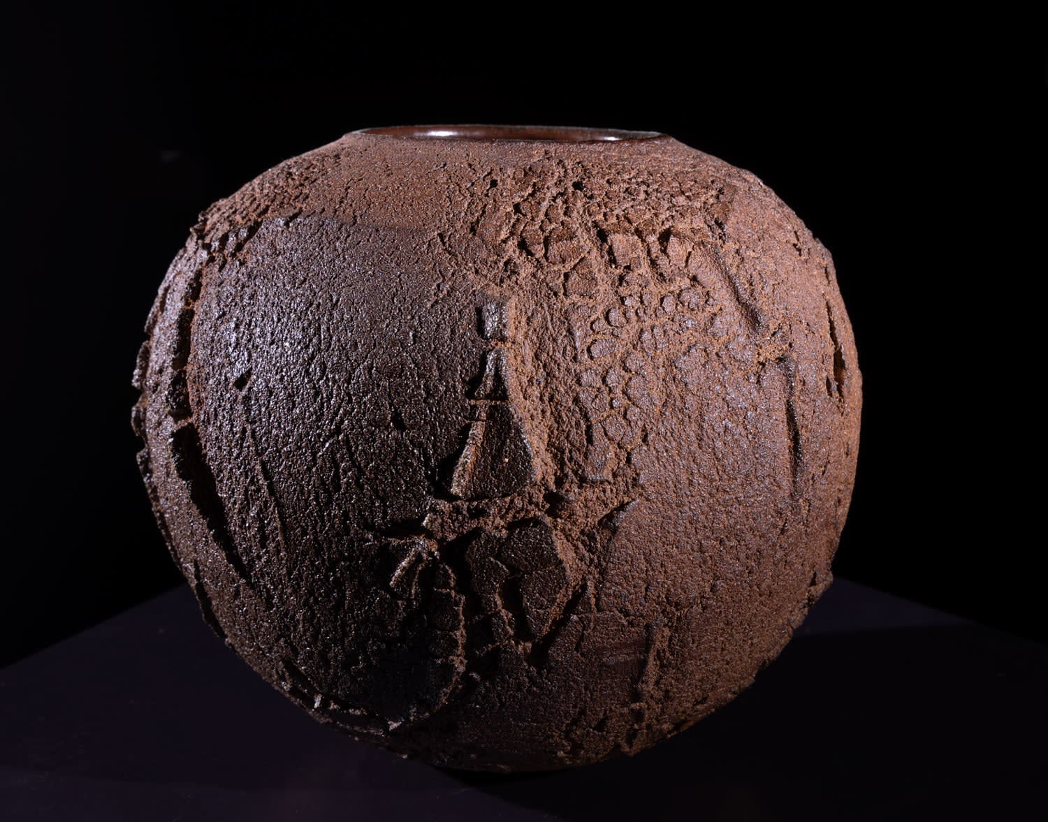 Patricia Shone, Erosion Earth Bowl, 2023 | Kilmorack Gallery