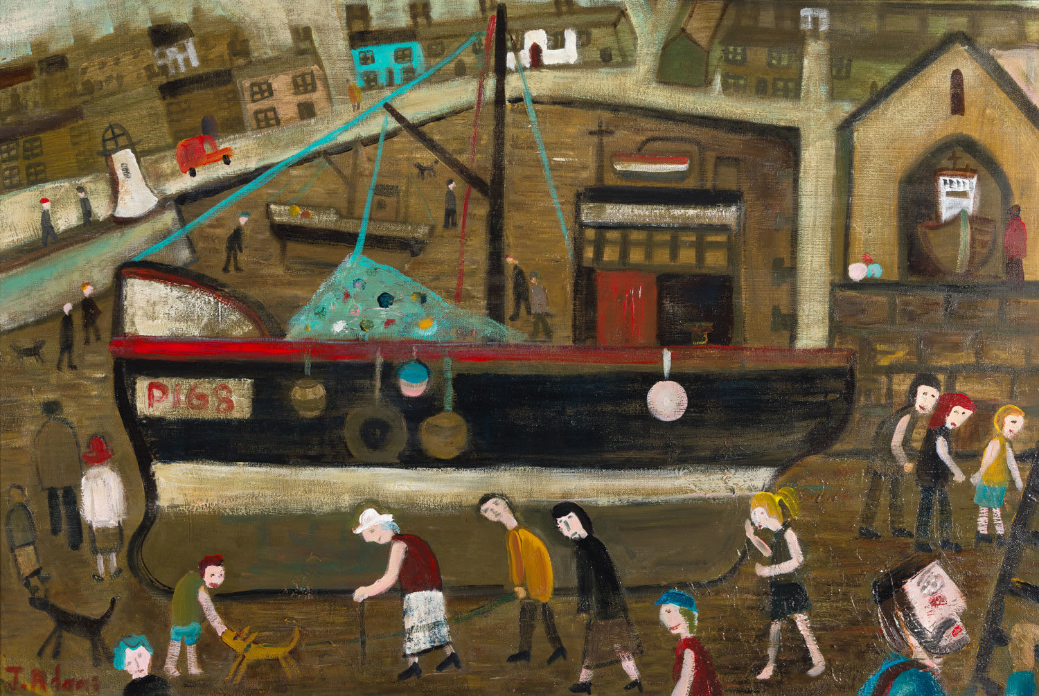 James Newton Adams, Low Tide, 2024 | Kilmorack Gallery