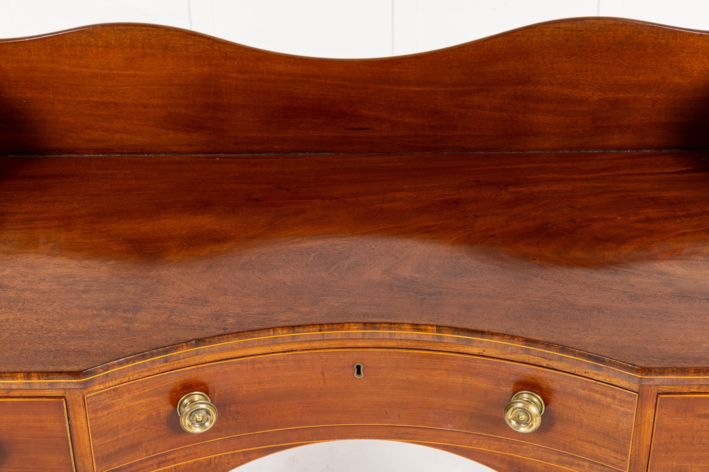 Late Regency Mahogany Writing Table | Lee Wright Antiques