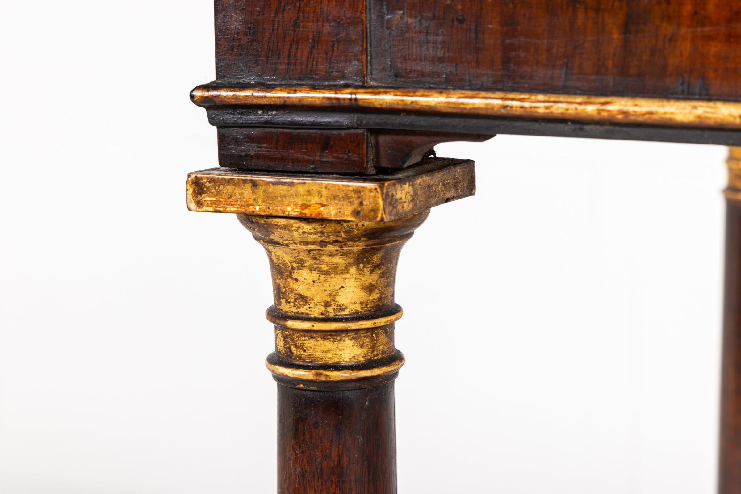 Early 19th Century French Walnut Console Table | Lee Wright Antiques