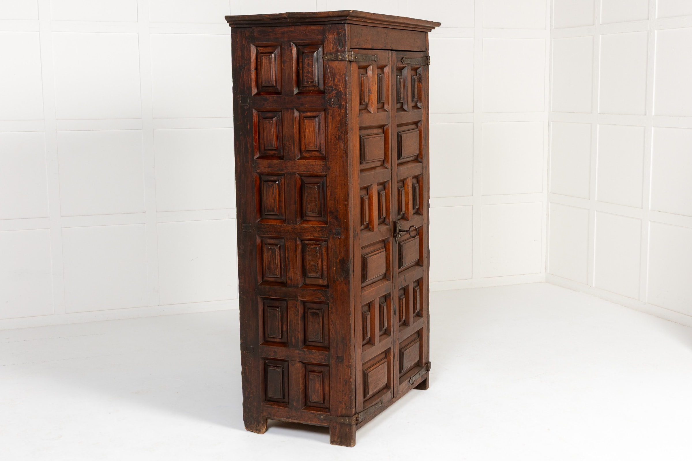 18th Century Spanish Walnut Cupboard | Lee Wright Antiques