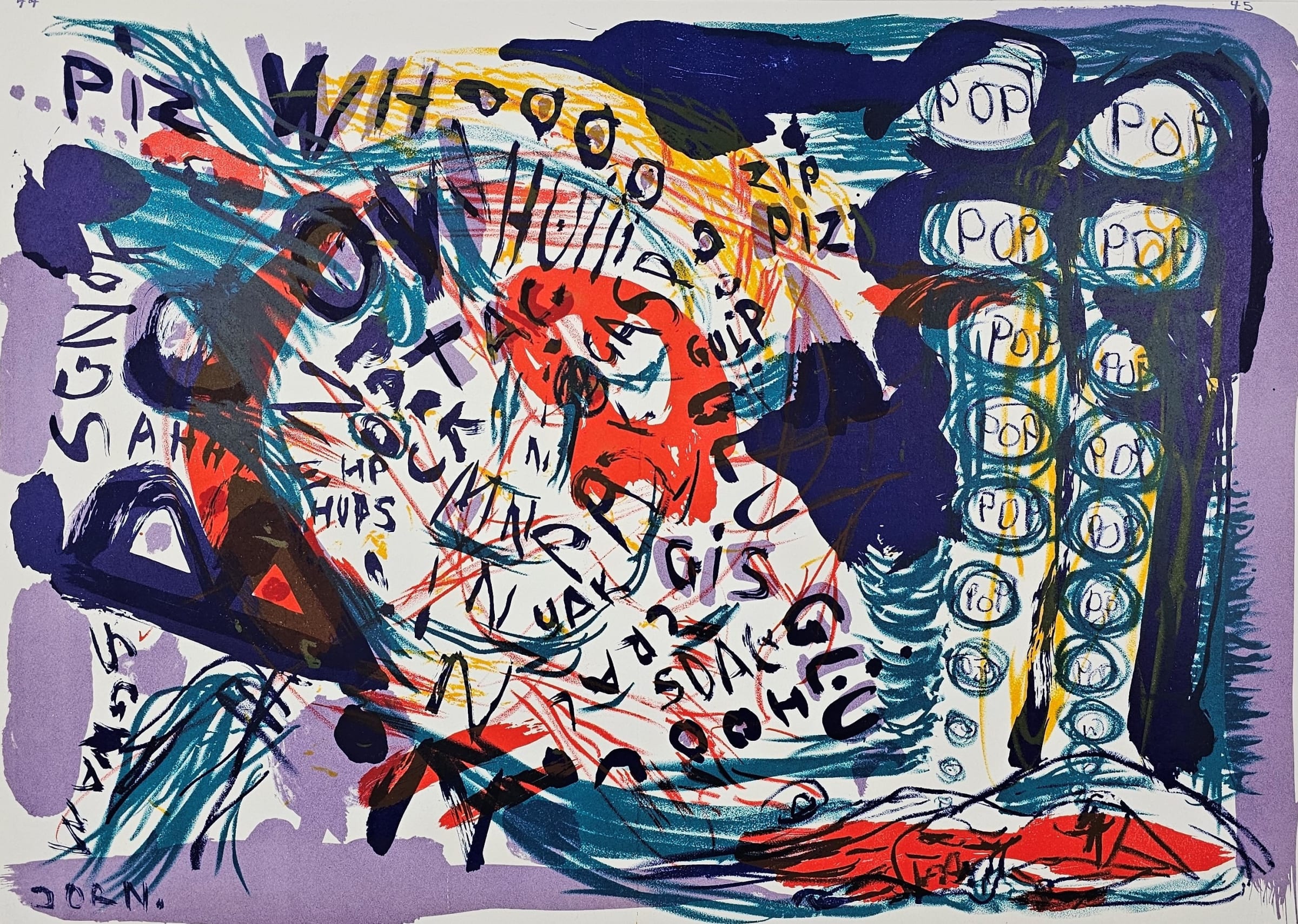 Asger Jorn, Untitled, 1964 | LE Gallery