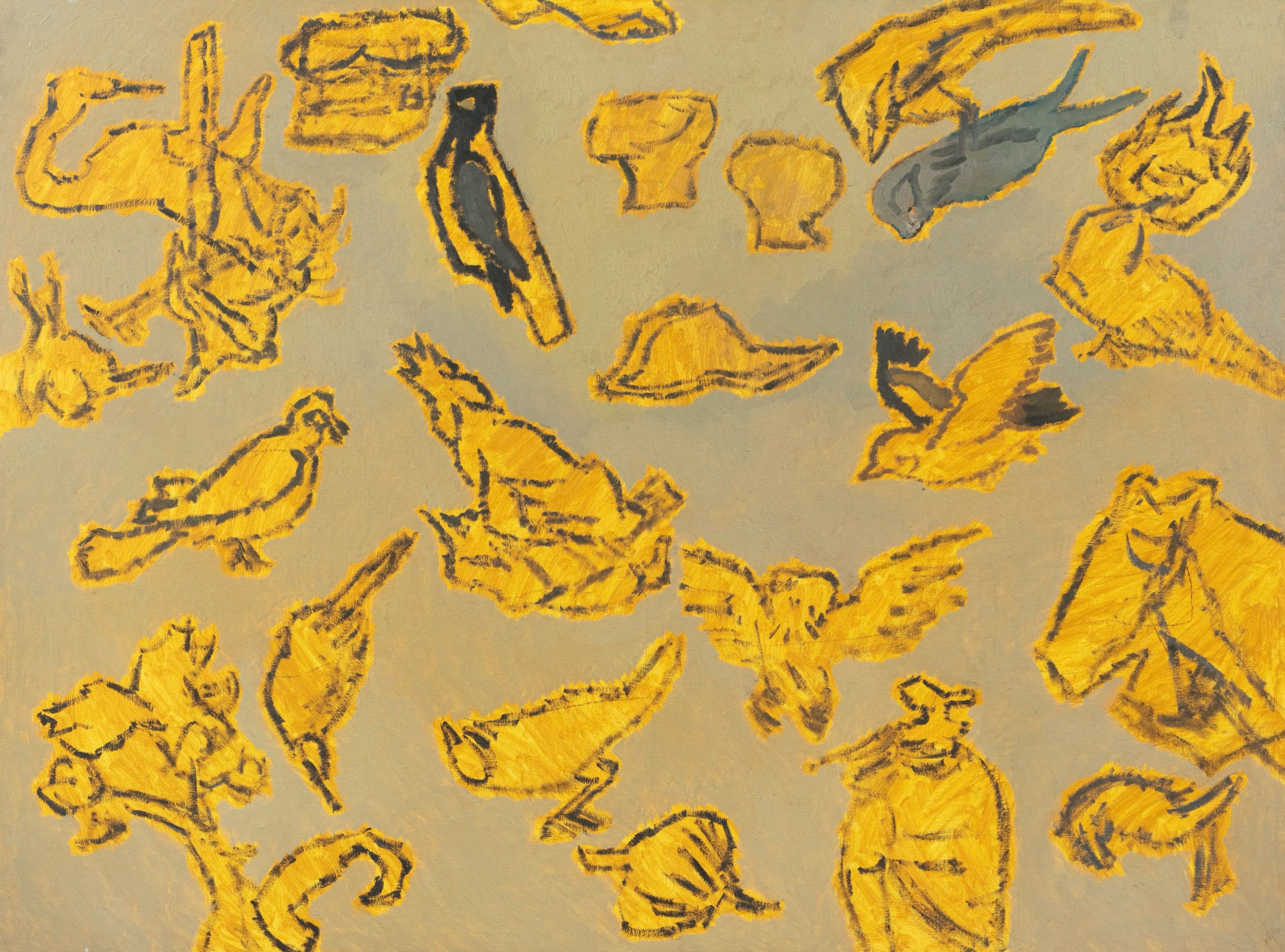 Bian Qing 卞青, Side of a Bird 鸟的侧面, 2023 | Leo Gallery