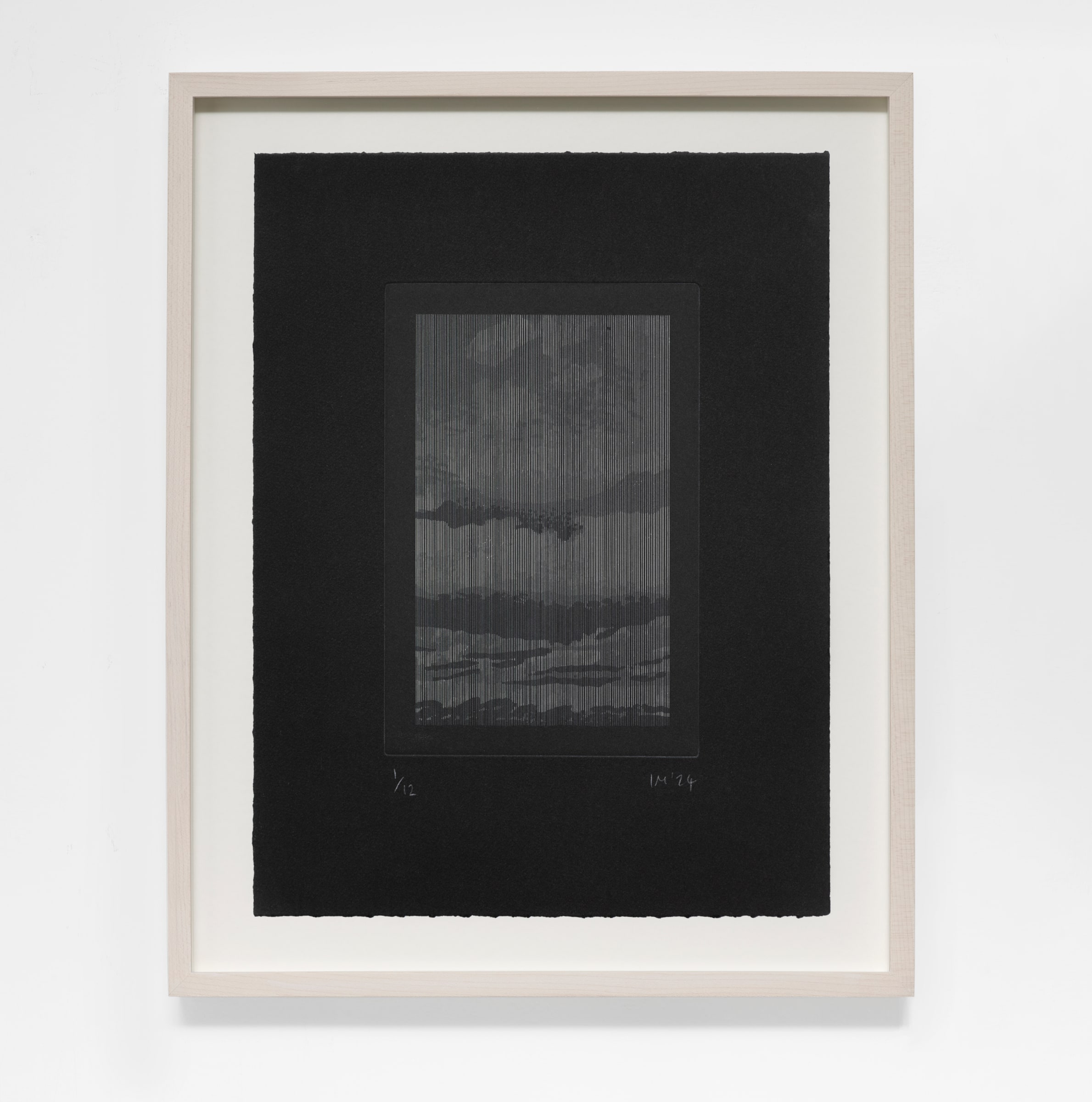 Ian Malhotra, Friday (Midnight), 2024 | London Original Print Fair