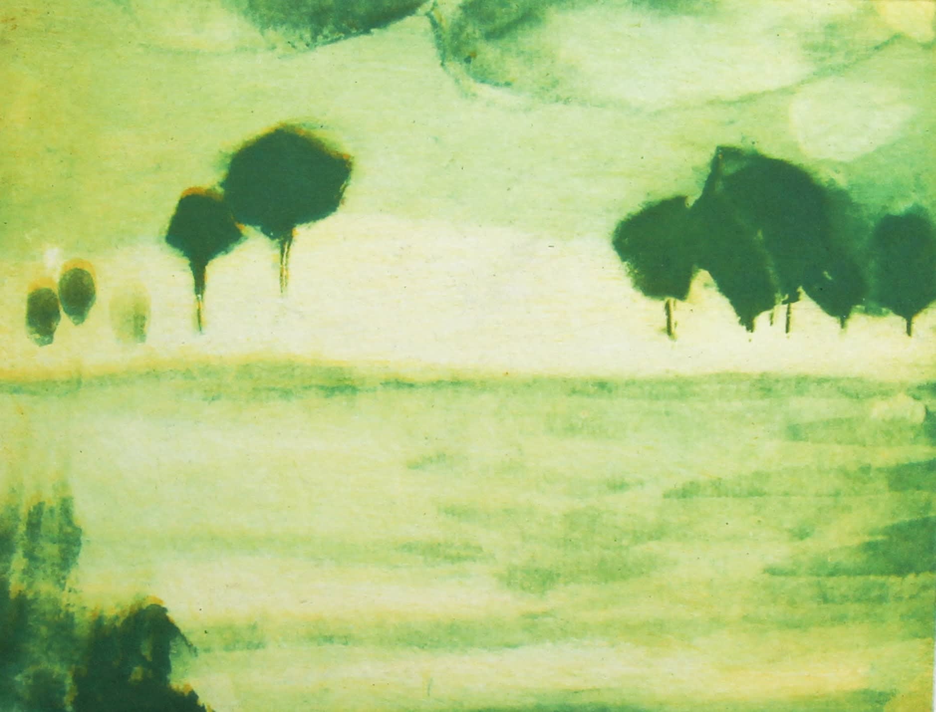 Lin Chau, Green, 2024 | London Original Print Fair