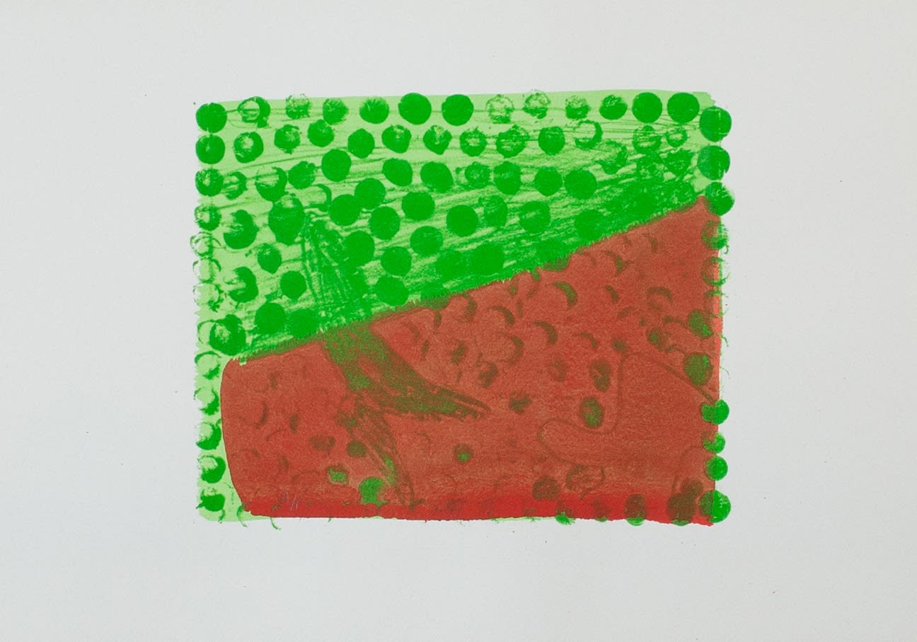 Howard Hodgkin, Green Chateau IV, 1978 | London Original Print Fair