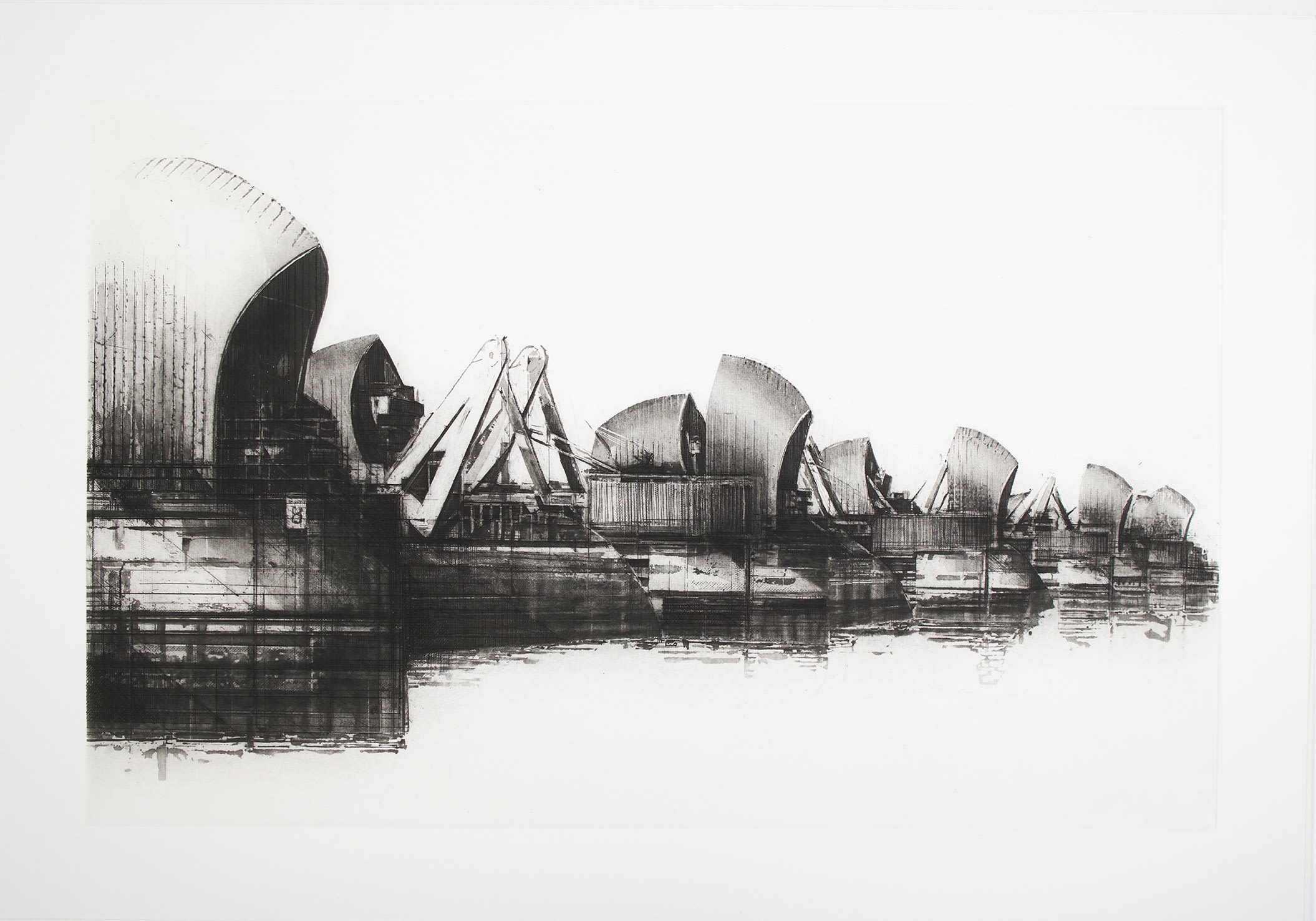 Ian Chamberlain RE, Guardian | London Original Print Fair