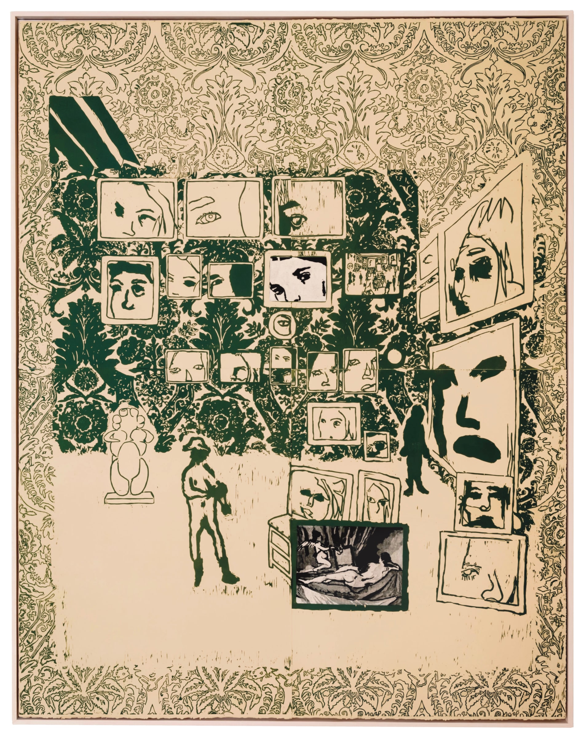 Jake Garfield, Man In The Museum, 2024 | London Original Print Fair