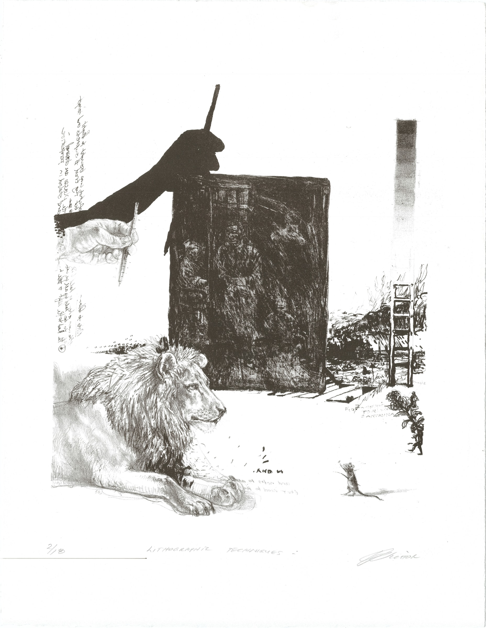 Diane Victor, Lithographic Techniques, 2024 | London Original Print Fair