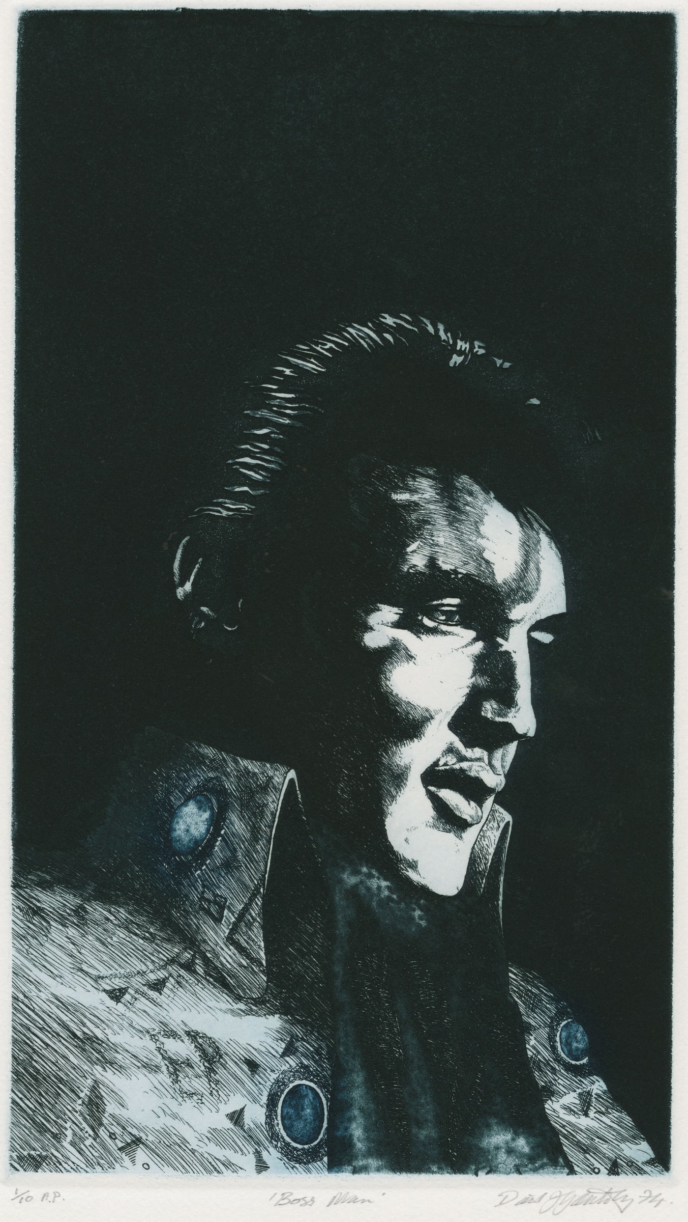 David Oxtoby , Boss Man, 1974 | London Original Print Fair