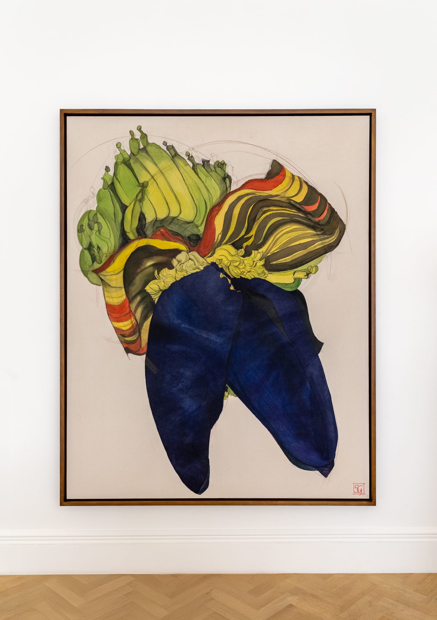 Sarah Graham, Musa acuminata (canvas) V, 2025 | Lyndsey Ingram