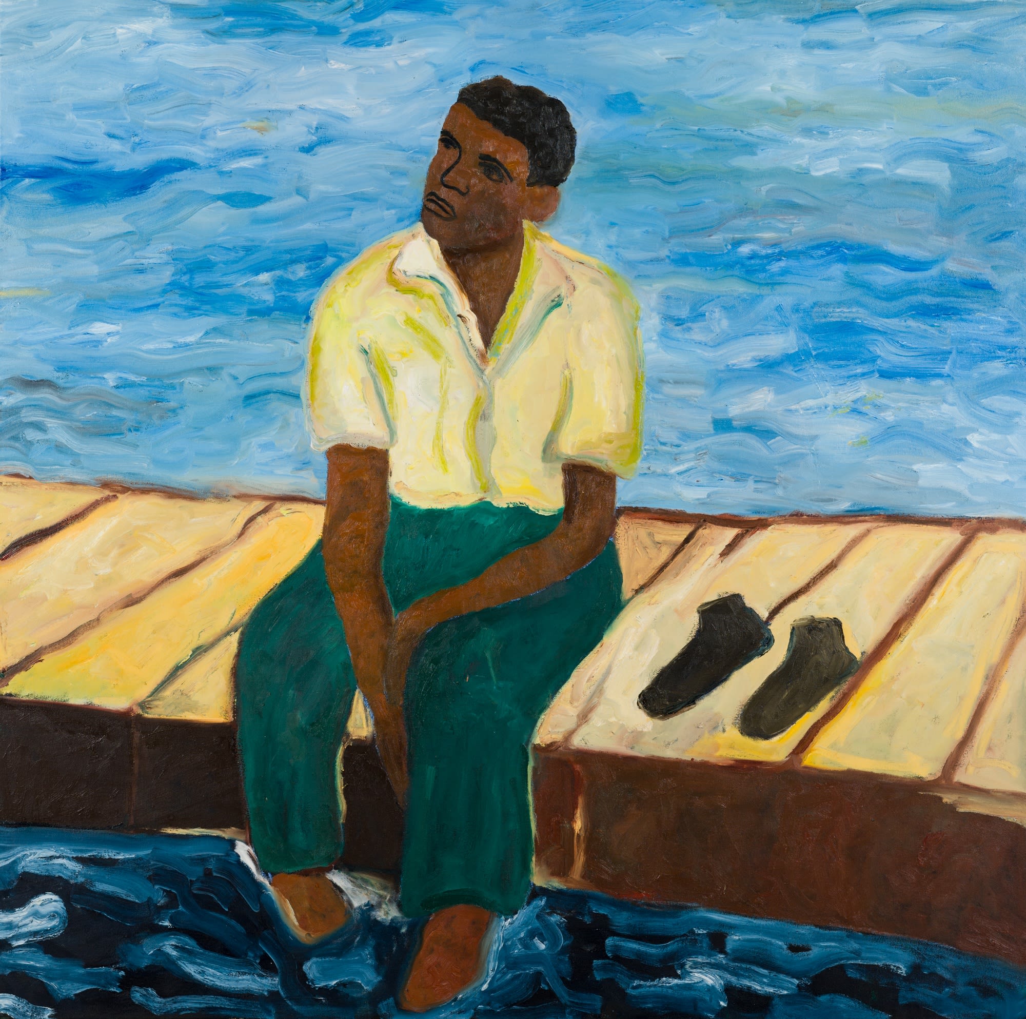 Patrick Eugène, Dockside, 2023 | Mariane Ibrahim Gallery