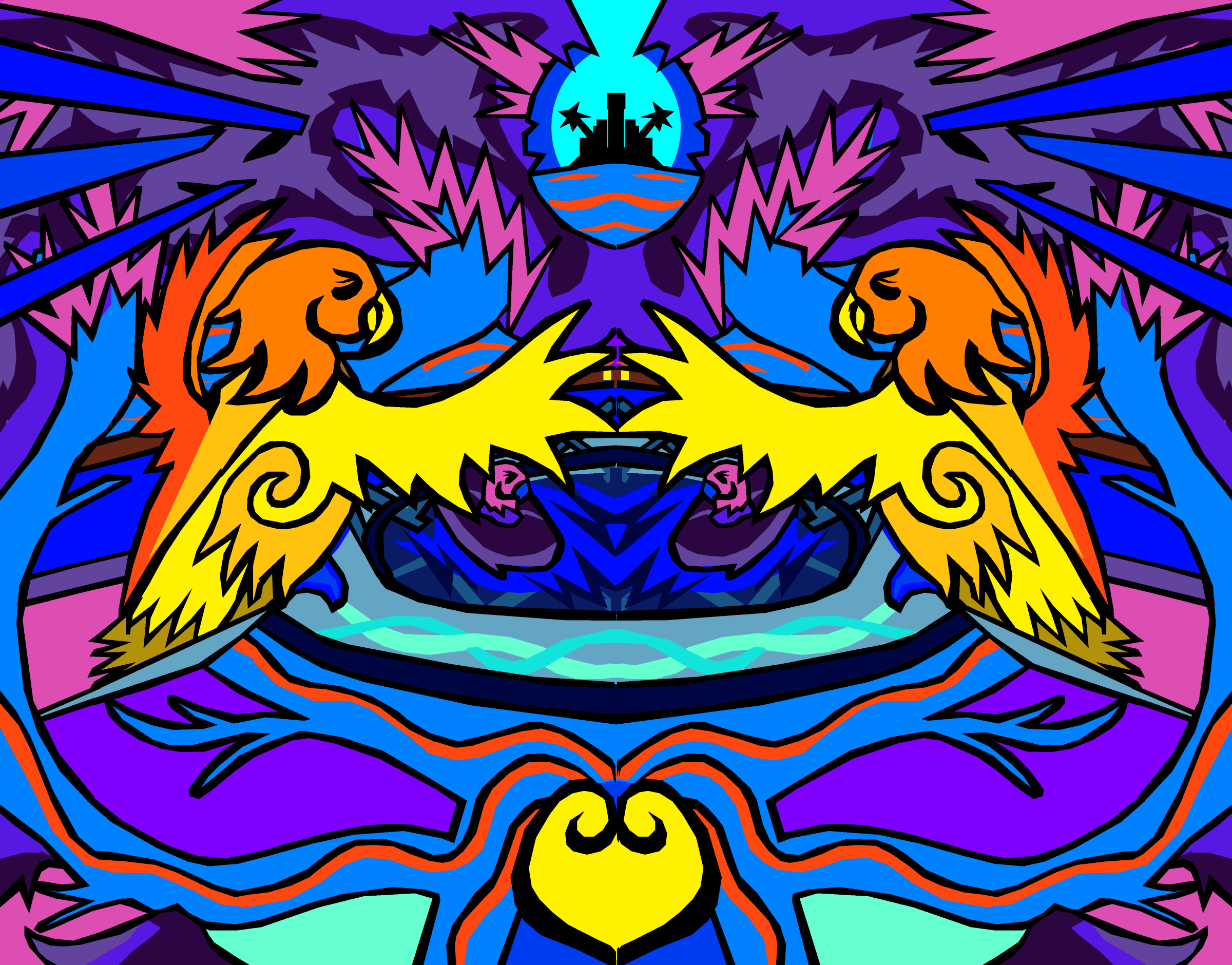 Josh Muir, Birds cant fly, 2017 | MARS Gallery