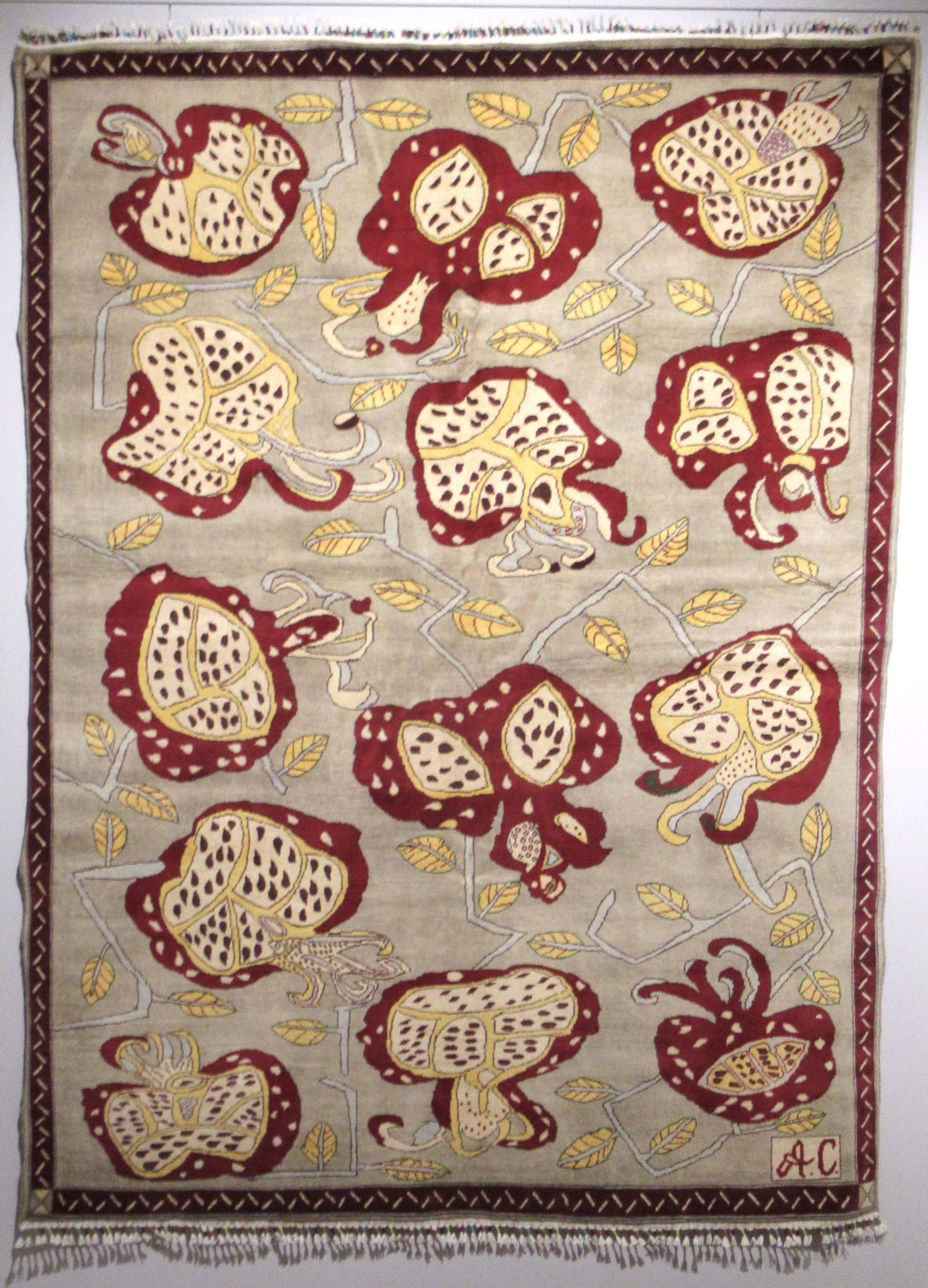 Alexandra Copeland, Pomegranates (cream), 2025 | MARS Gallery