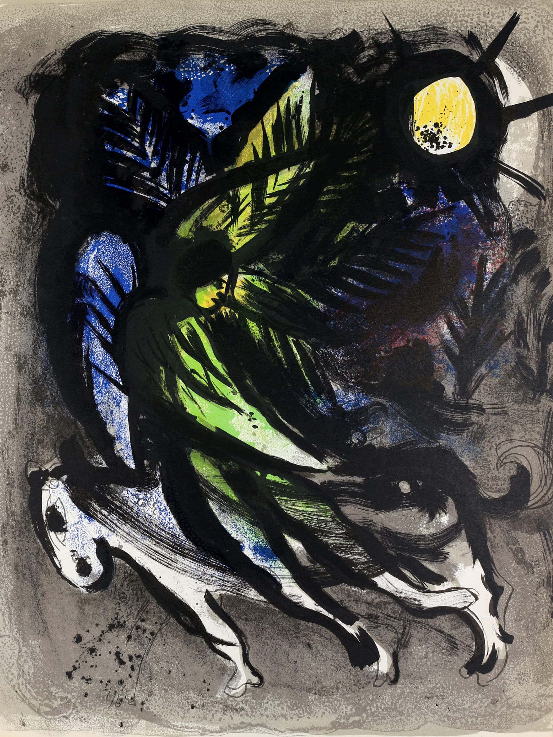 Marc Chagall, L’ Ange (The Angel), 1960 | Matthews Gallery