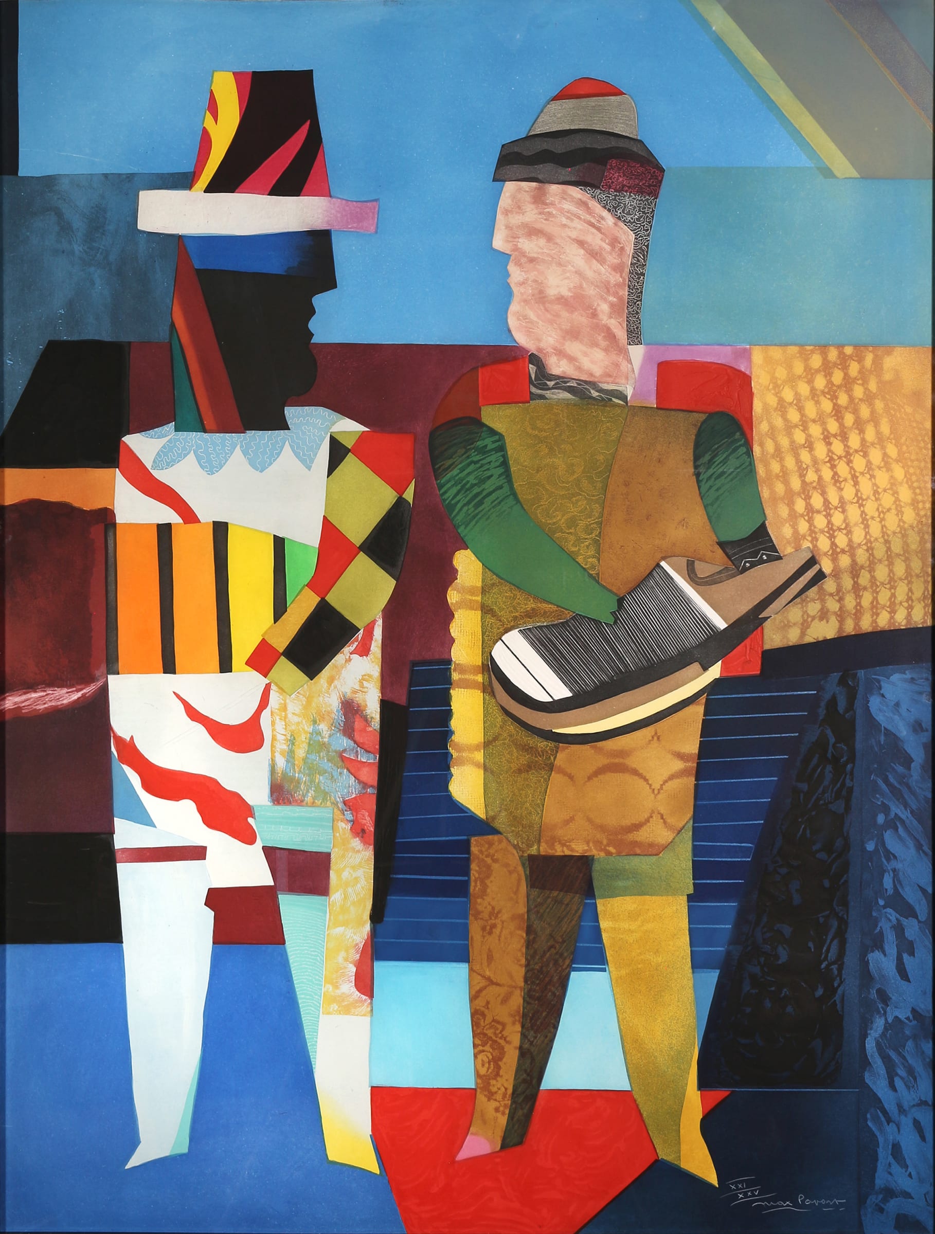 Max Papart, Duex Musiciens, n.d. | Matthews Gallery