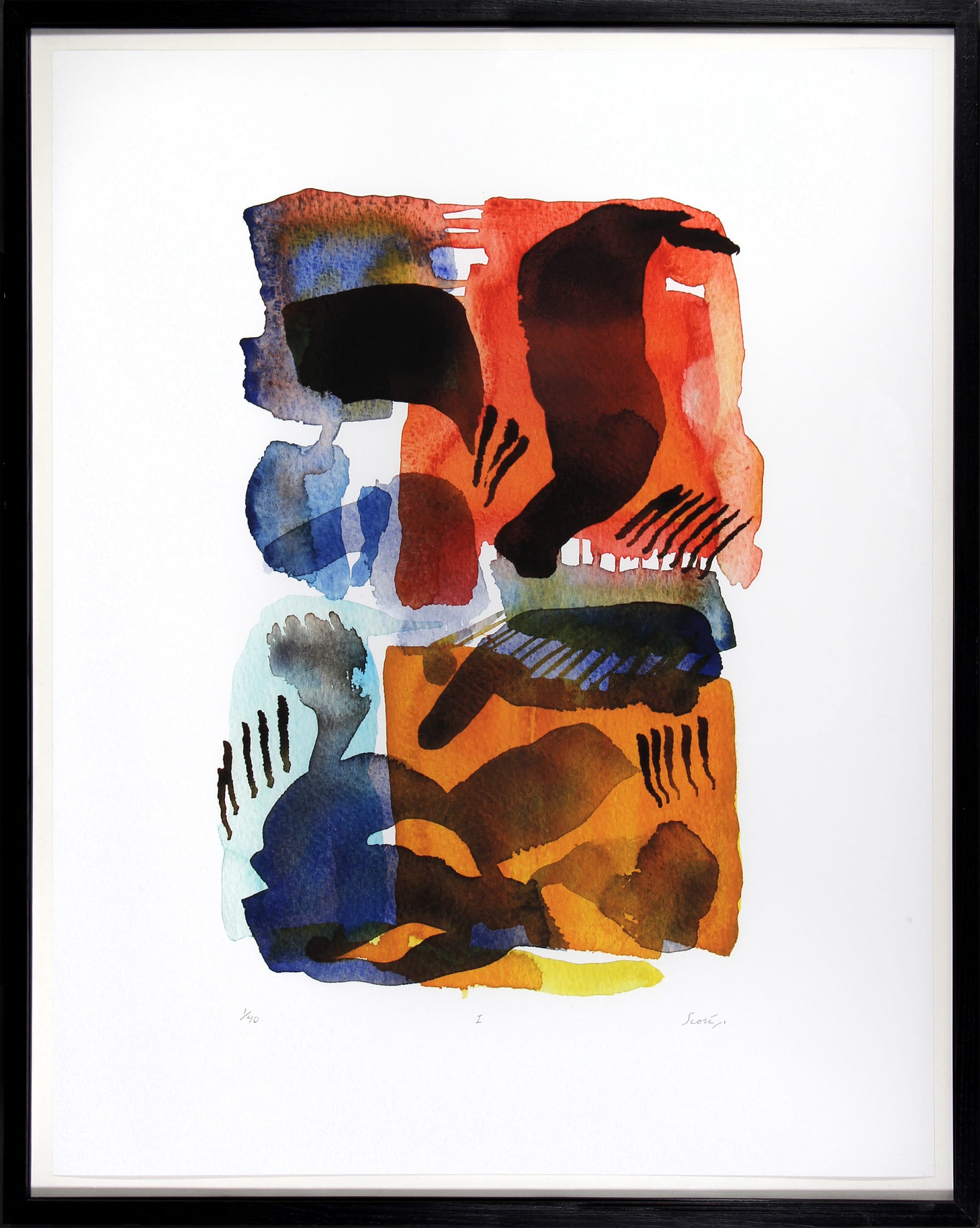Sam Scott, Layered Abstraction, 2010 | Matthews Gallery