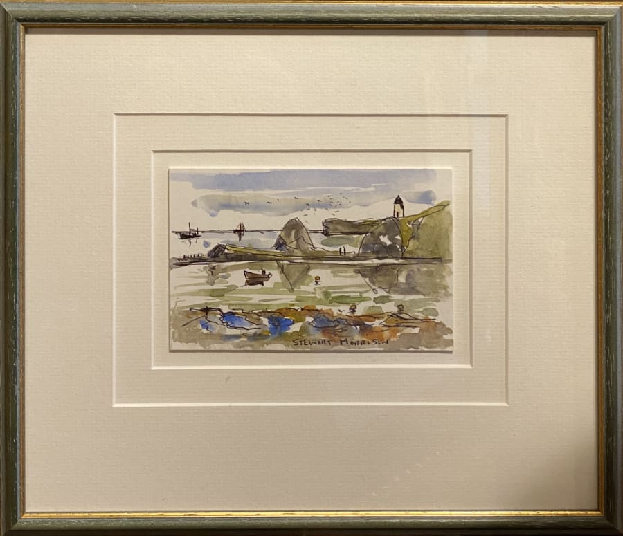 Stewart Morrison, Todd Head Light House near Catterline | McEwan Gallery