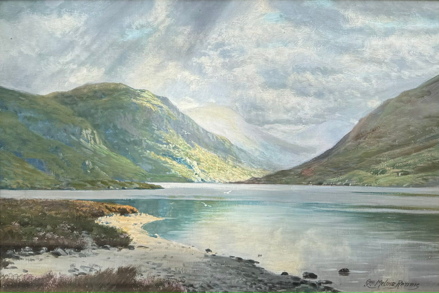 George Melvin Rennie, Loch Callater | McEwan Gallery