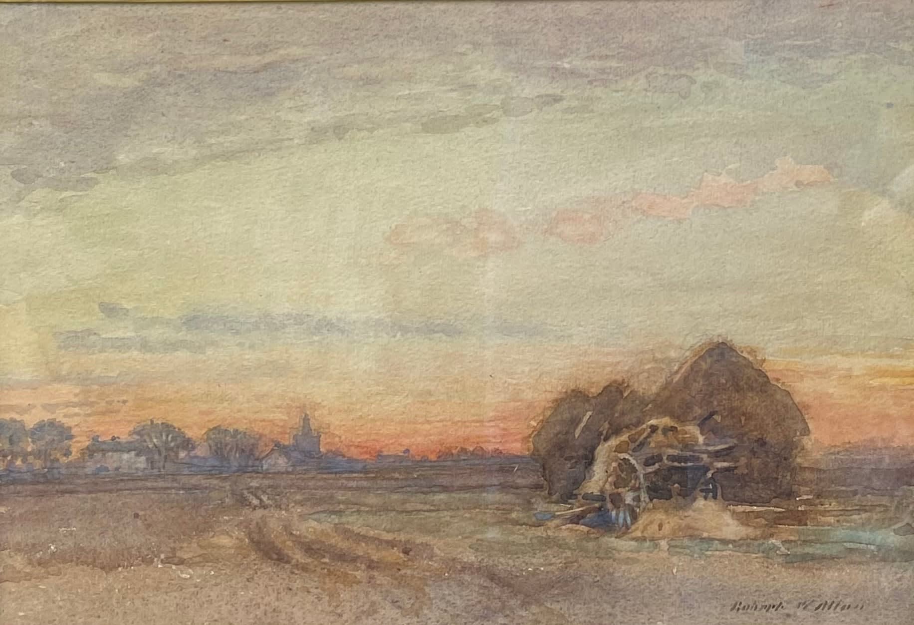 Robert Weir Allan RSA RWS RSW, Hayricks | McEwan Gallery