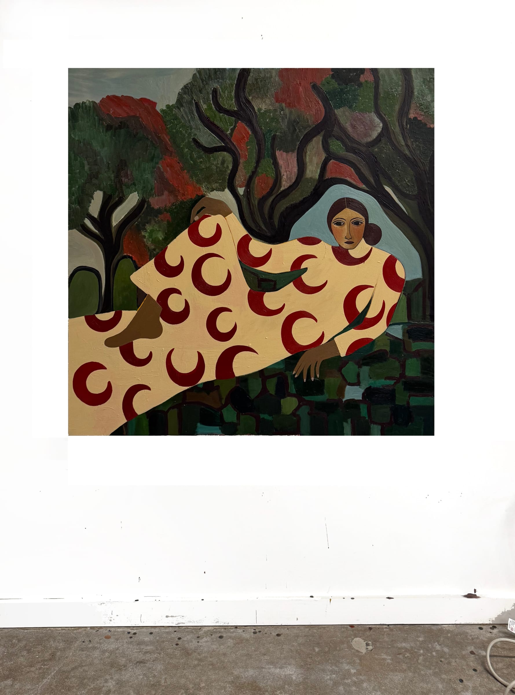 Alexandra Valenti, Velvet Trees, 2025 | McLennon Pen Co. Gallery