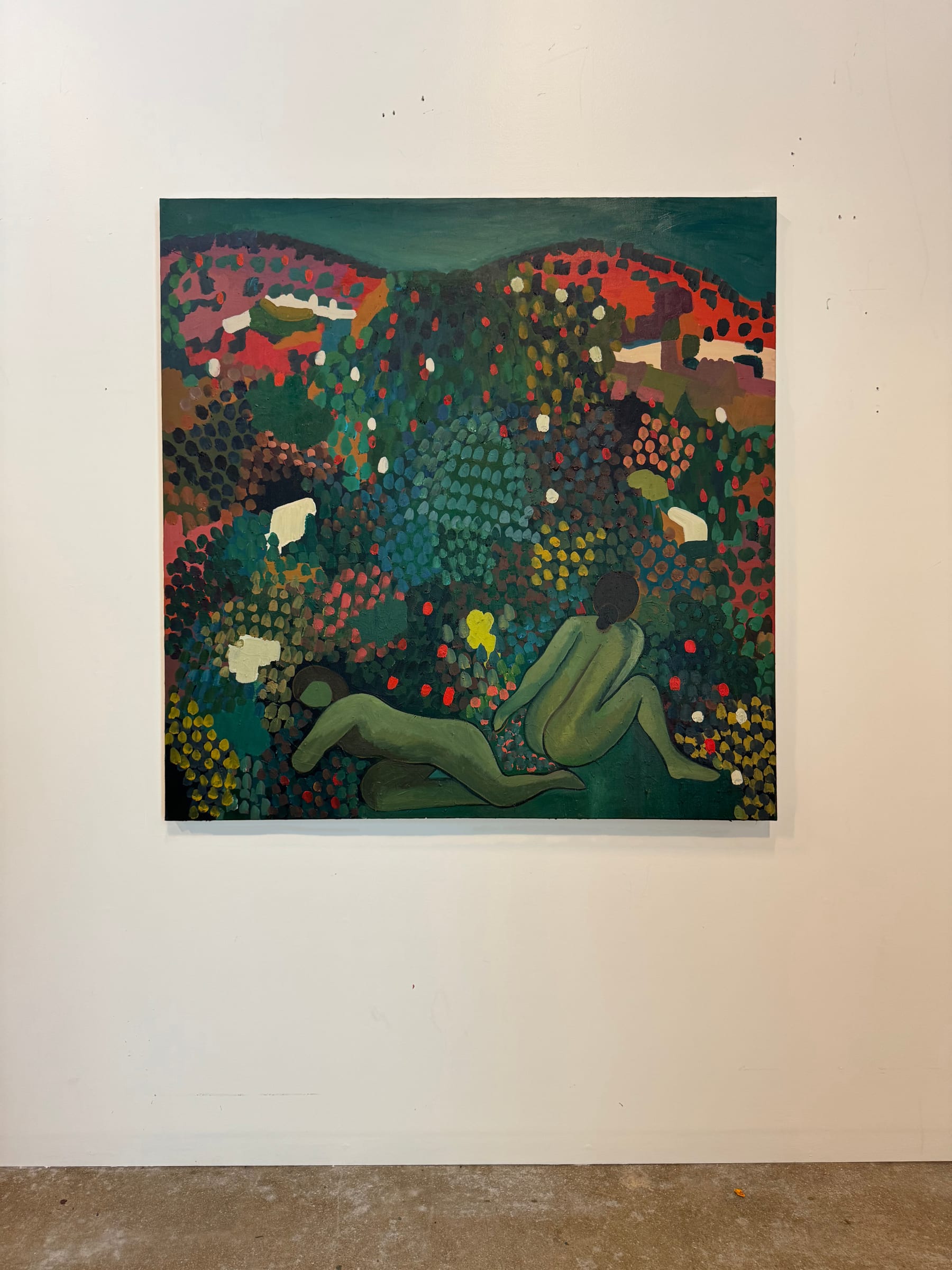 Alexandra Valenti, Sunbathers on Magic Mountain 1, 2025 | McLennon Pen ...