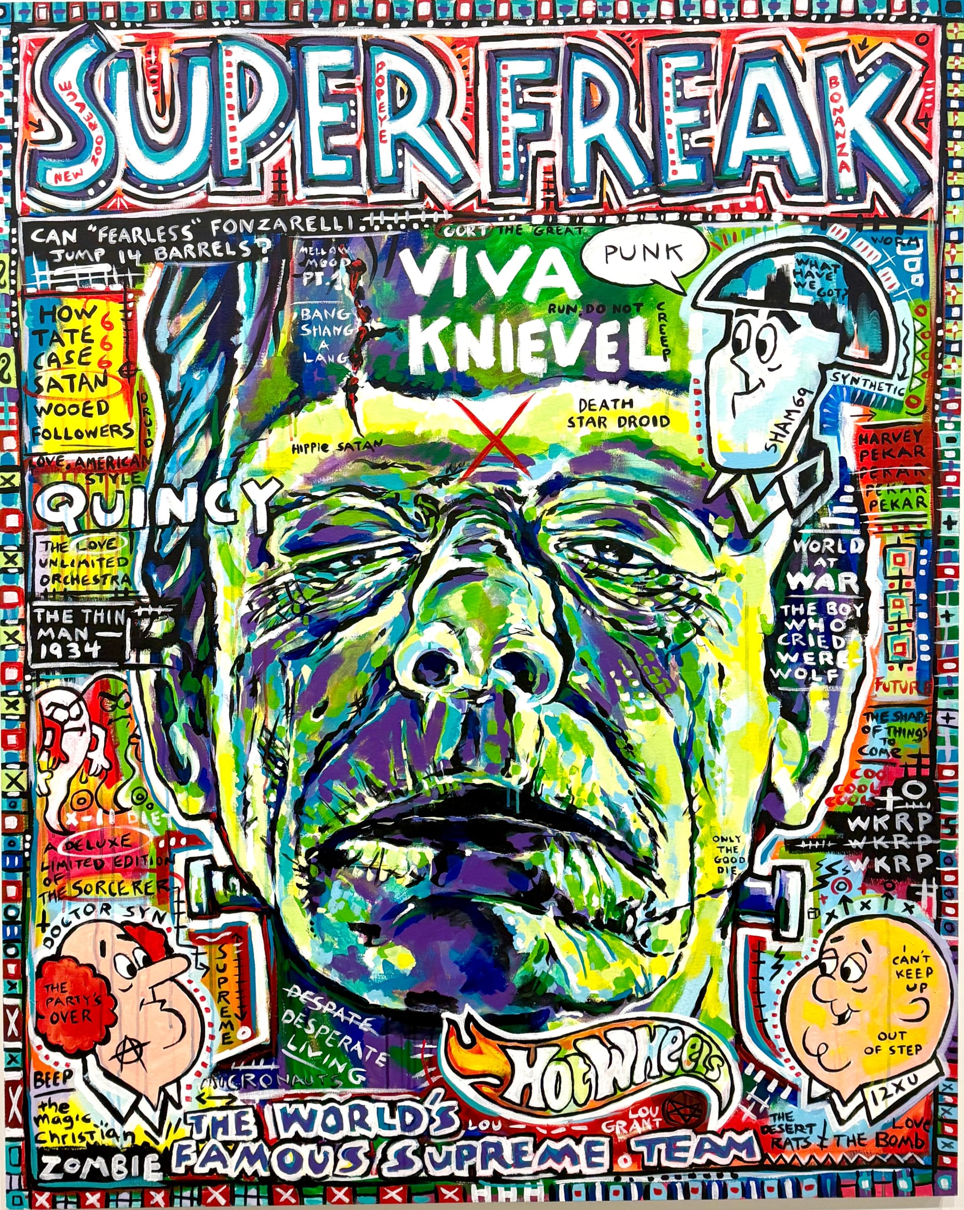 Rob Zombie, Super Freak, 2024 | Morrison Gallery