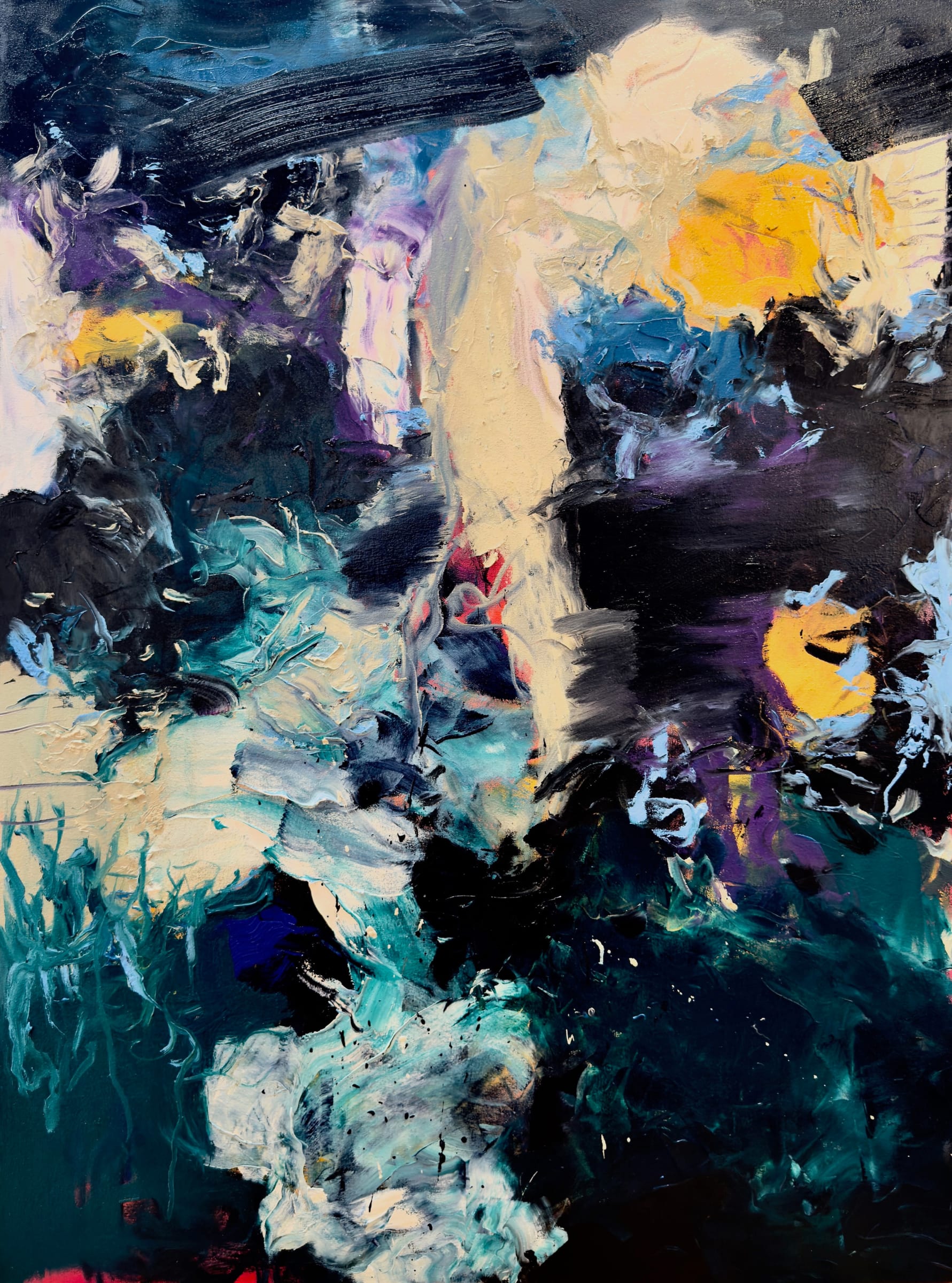 Fontaine Scarelli, The Cave That Painted Itself, 2025 | Morrison Gallery