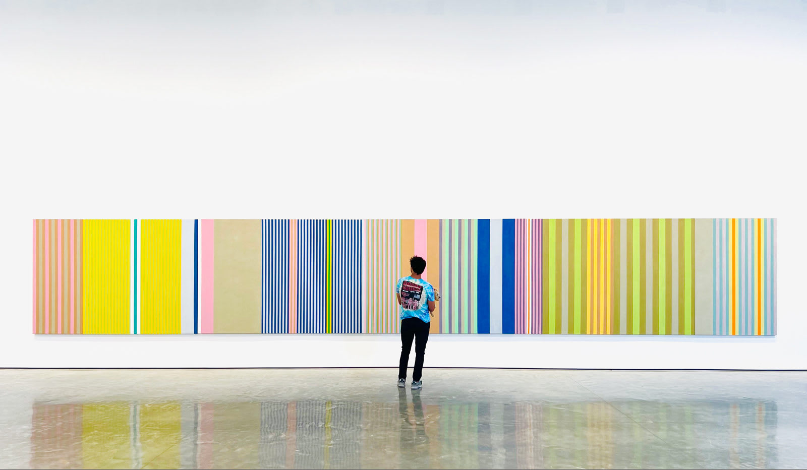 Gene Davis, Flamingo, 1970 | Morrison Gallery