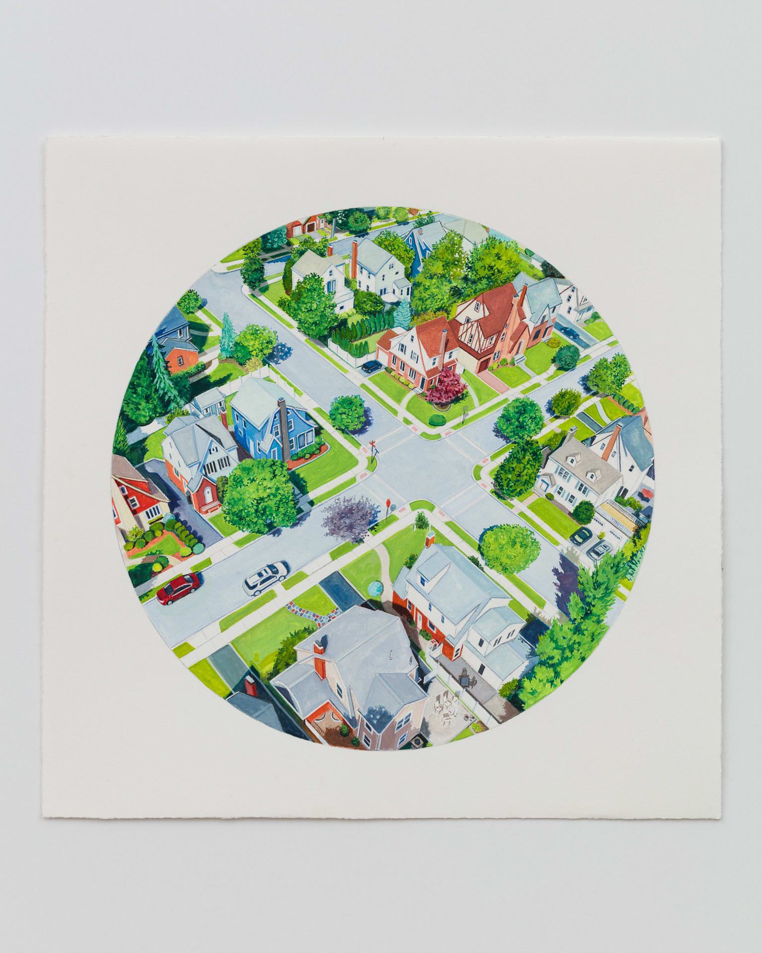 Jessica Rohrer, Oakridge Circle II, 2025 | NICK RYAN GALLERY