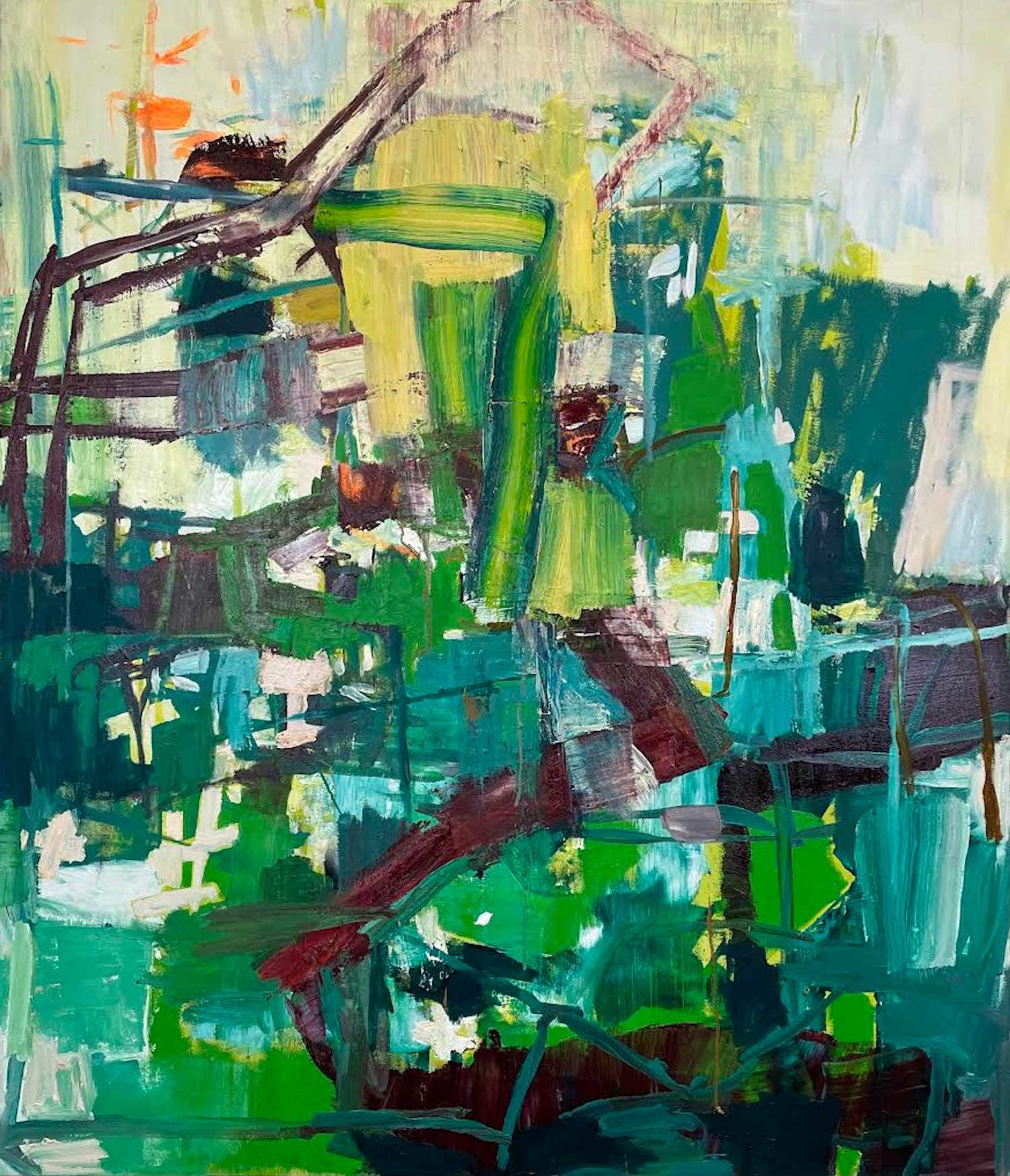 Galen Cheney, Broken Hedgerow, 2023 | NICK RYAN GALLERY