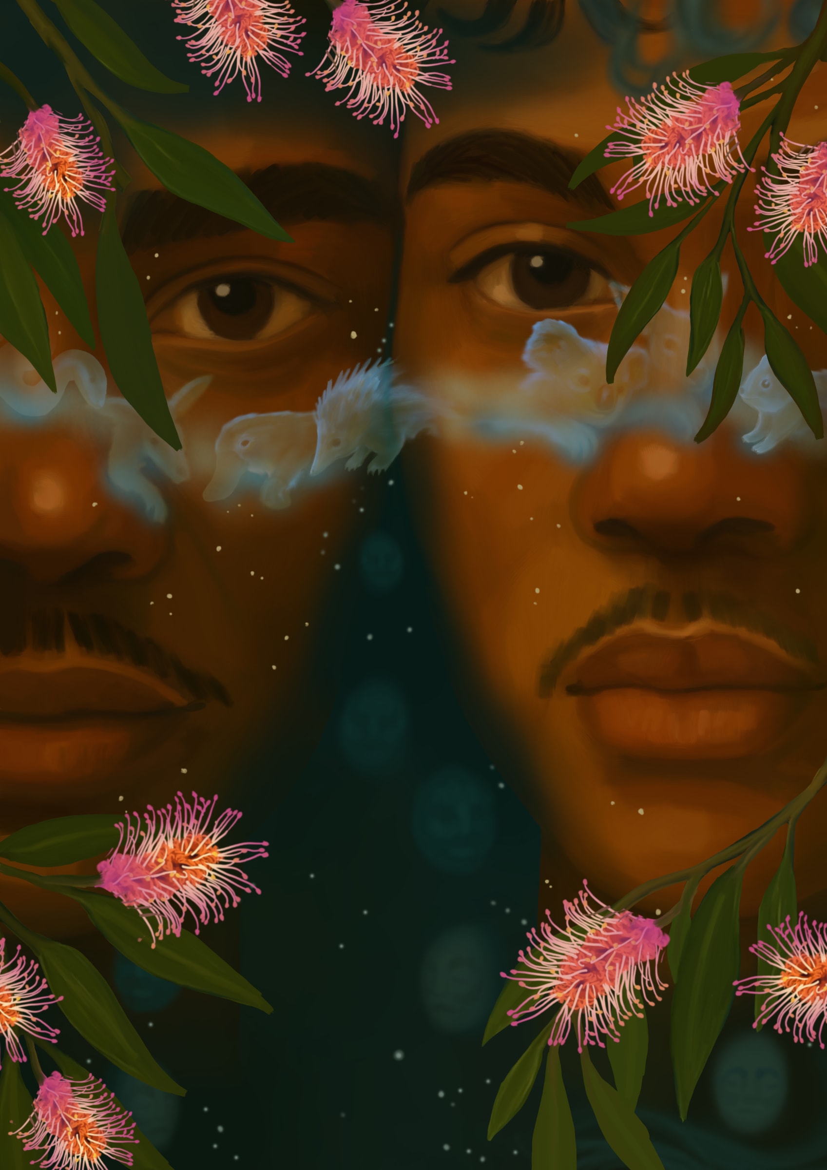Dylan Mooney, Faces of Connection, 2025 | N.Smith Gallery