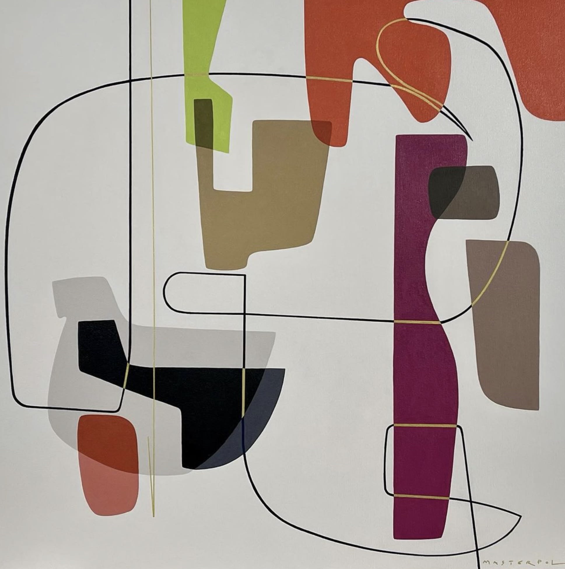 Rose Masterpol, Le Corbusier II | Nuart Gallery