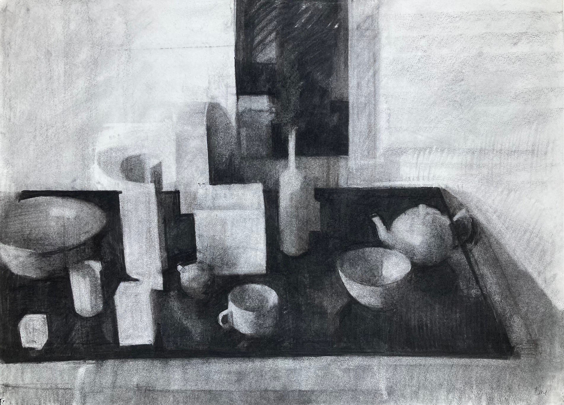 Jason Line, Arrangement on a Table 2 | 155A Gallery