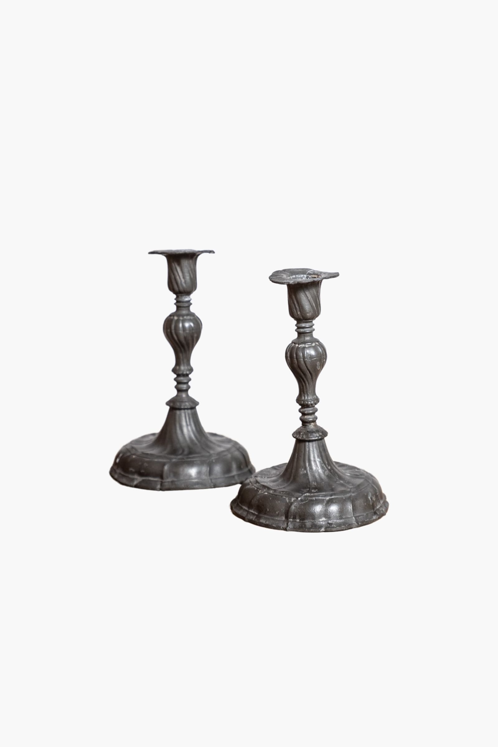 antique candlesticks