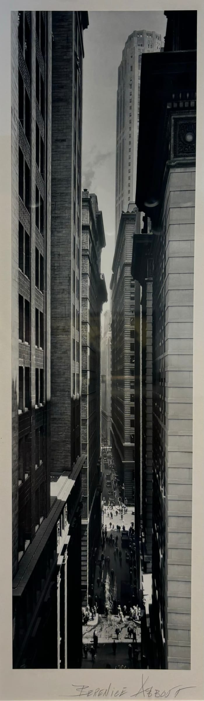 Bernice Abbott, Exchange Place, New York, c. 1934 | The Owings Gallery