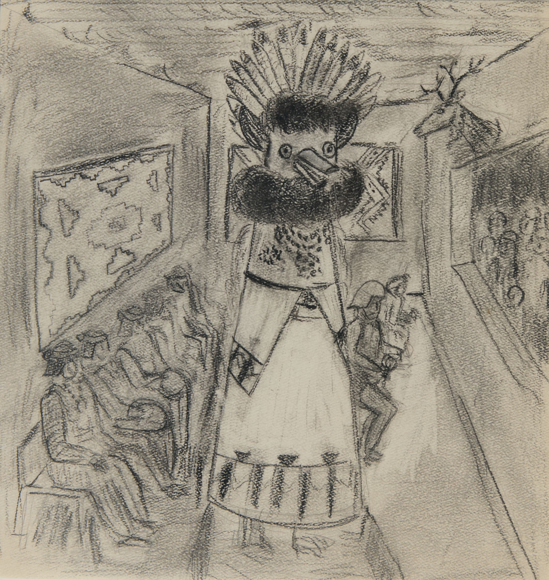 Will Shuster, Shalako Dance | The Owings Gallery