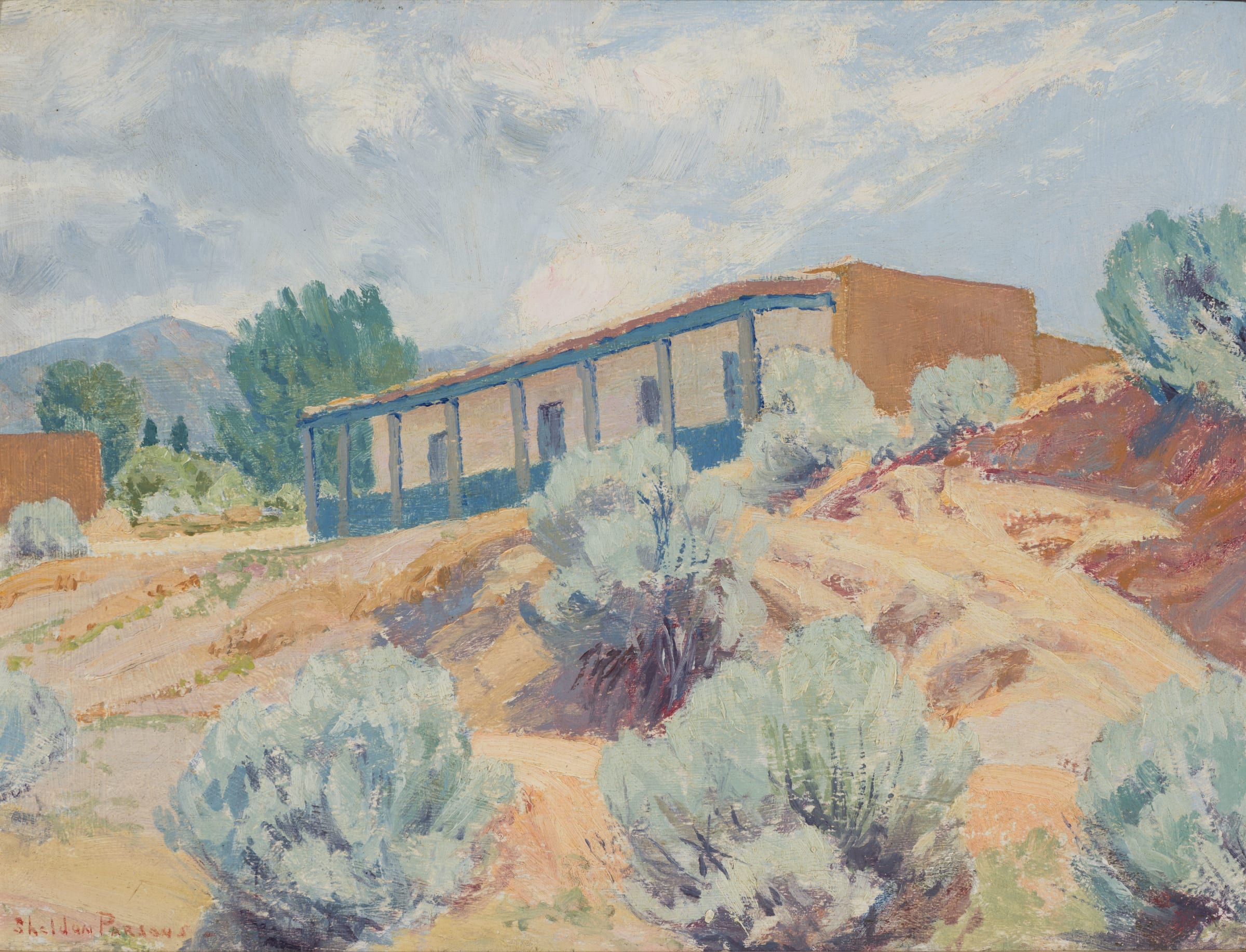 Sheldon Parsons, Romero House, Santa Fe | The Owings Gallery
