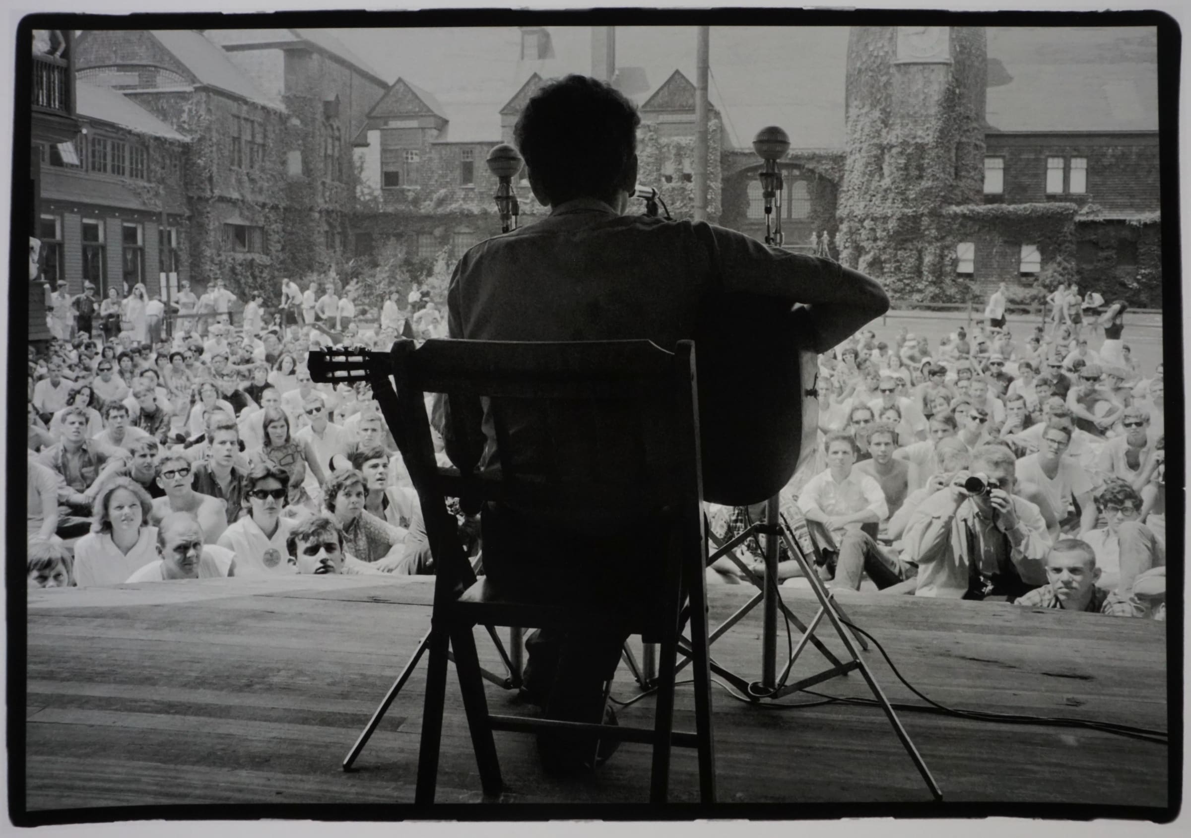 Rowland Scherman, Bob Dylan, Newport, 1963 | Peter Fetterman Gallery