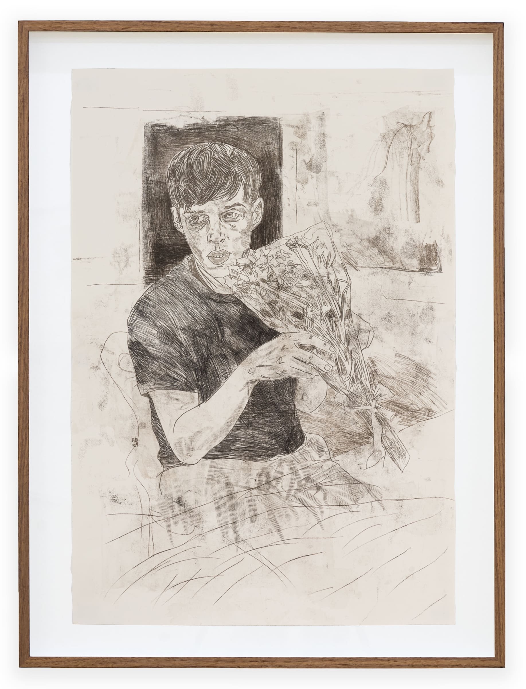 Hernan Bas, Melancholy (the bad review), 2024 | Galerie Peter Kilchmann