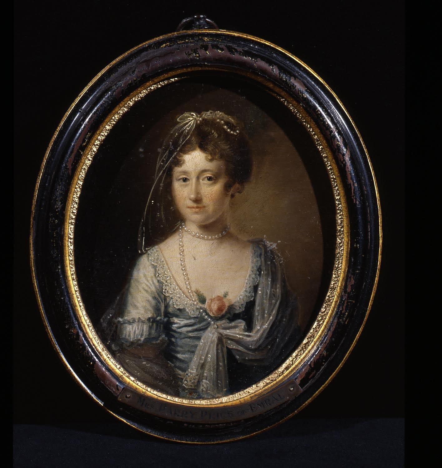 William Parry ARA, Portraits of Mr and Mrs Thomas Puleston of Emral ...