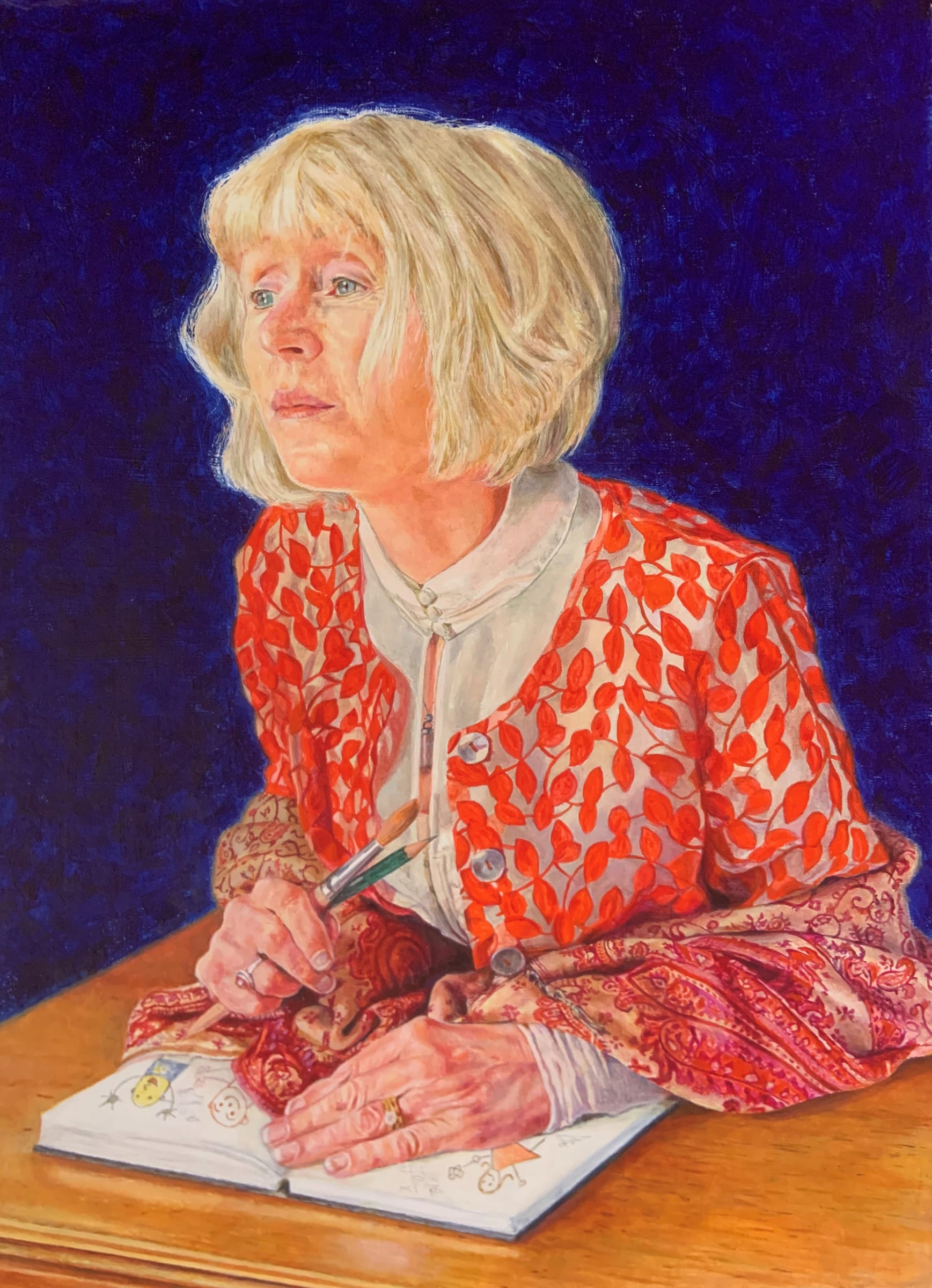 Kaye Hodges, Waiting for the Muse, 2025 | Ruth Borchard Collection