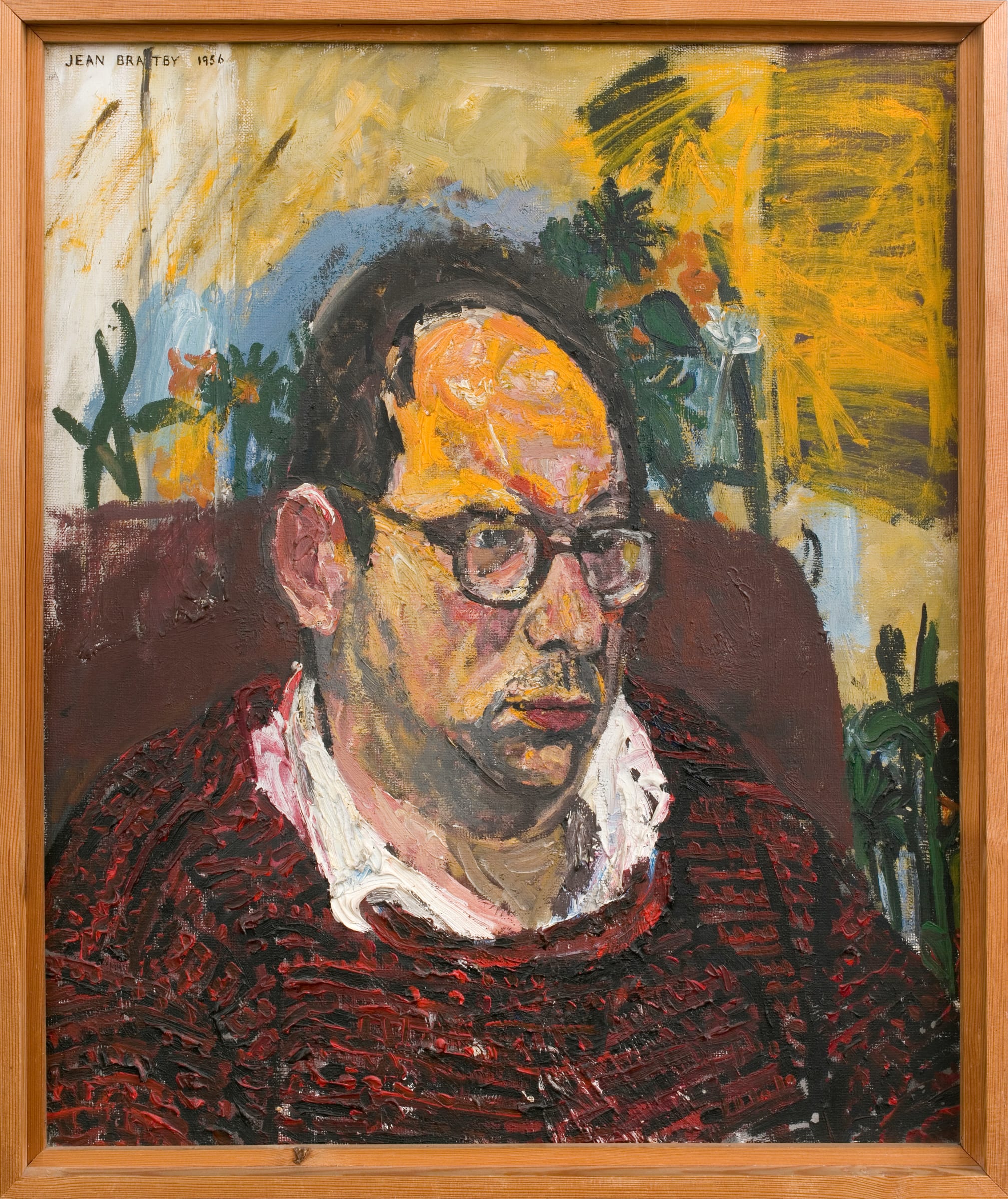 Jean Cooke, Portrait of John Bratby, 1956 | Piano Nobile